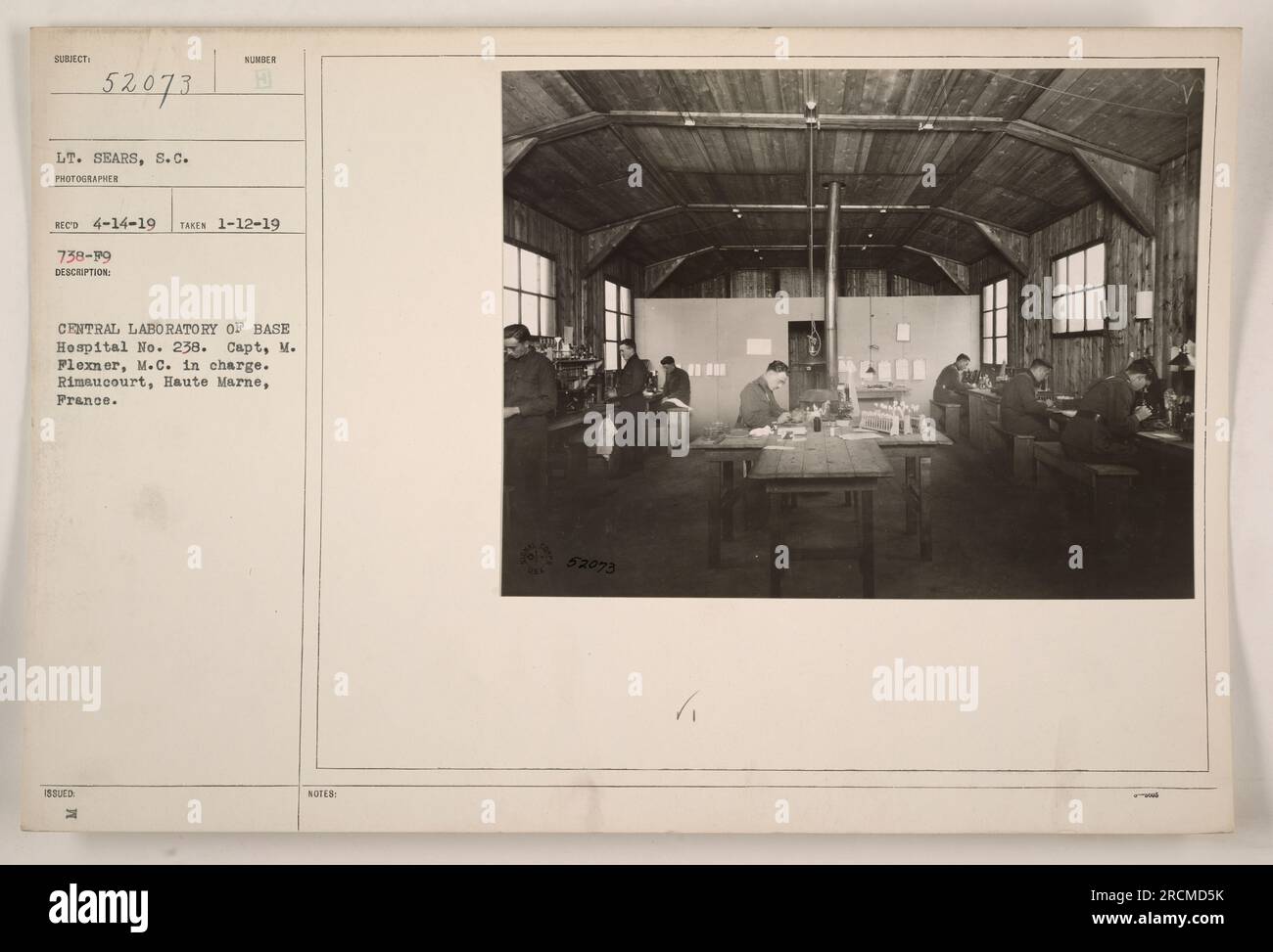 World war 1 medical laboratory hi-res stock photography and images - Alamy