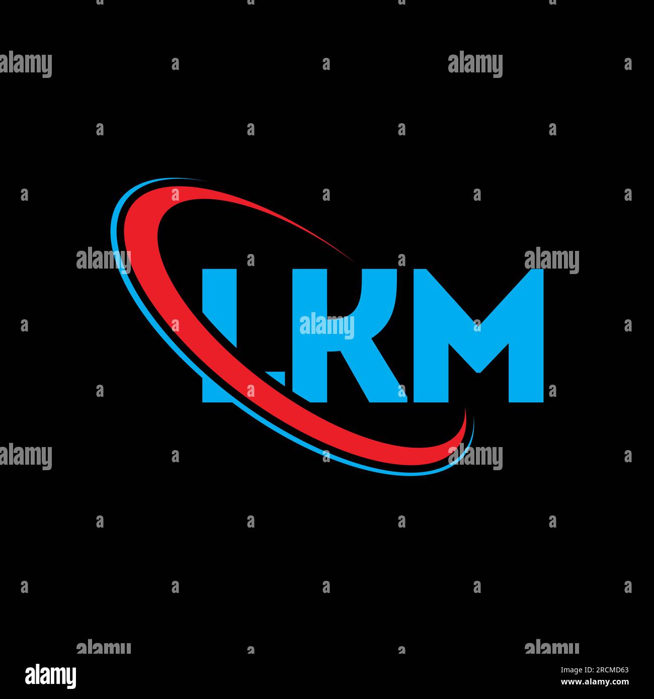 LKM logo. LKM letter. LKM letter logo design. Initials LKM logo linked ...
