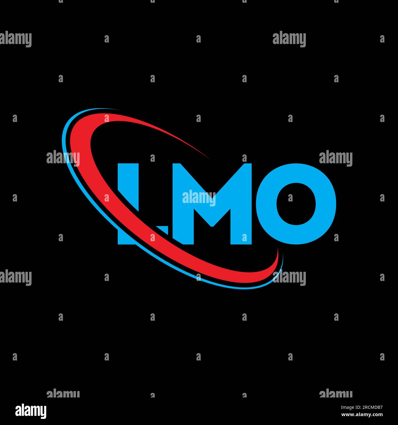 Lmo logo design Stock Vector Images - Alamy