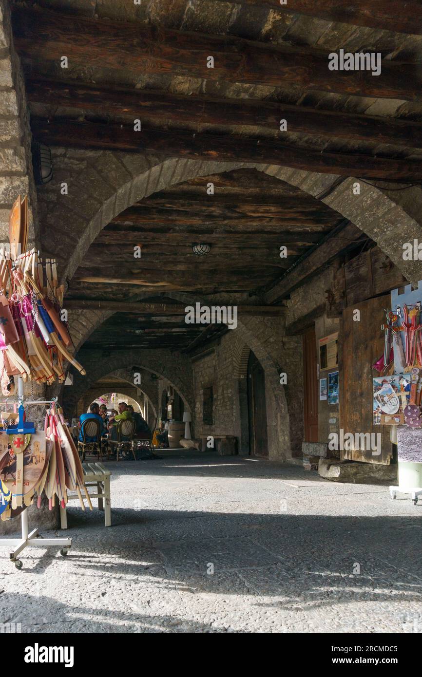 Typical traditional pyrenees architecture huesca hi-res stock ...