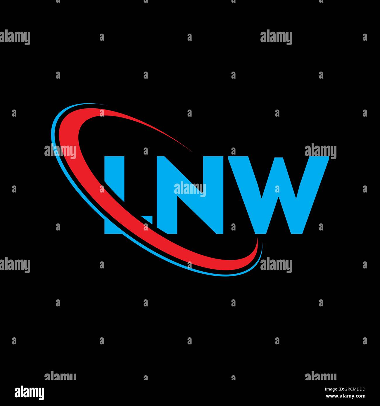 LNW logo. LNW letter. LNW letter logo design. Initials LNW logo linked ...