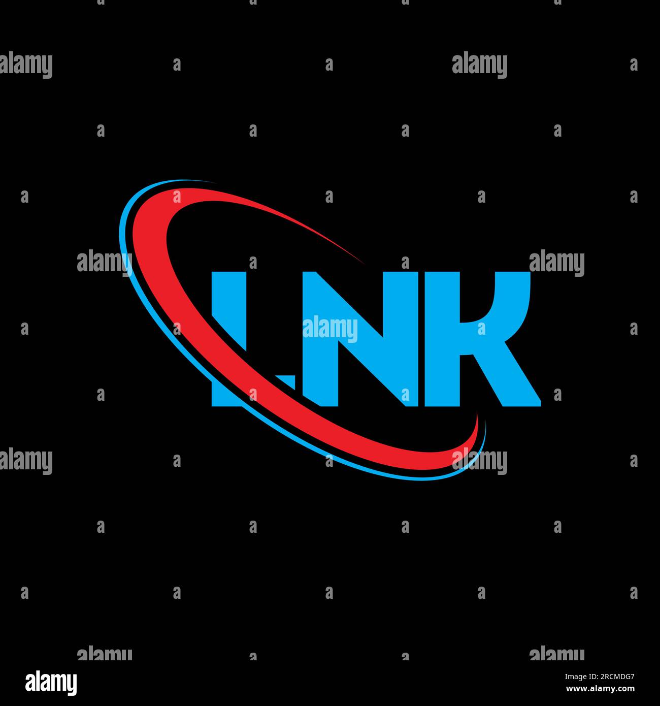 LNK logo. LNK letter. LNK letter logo design. Initials LNK logo linked ...
