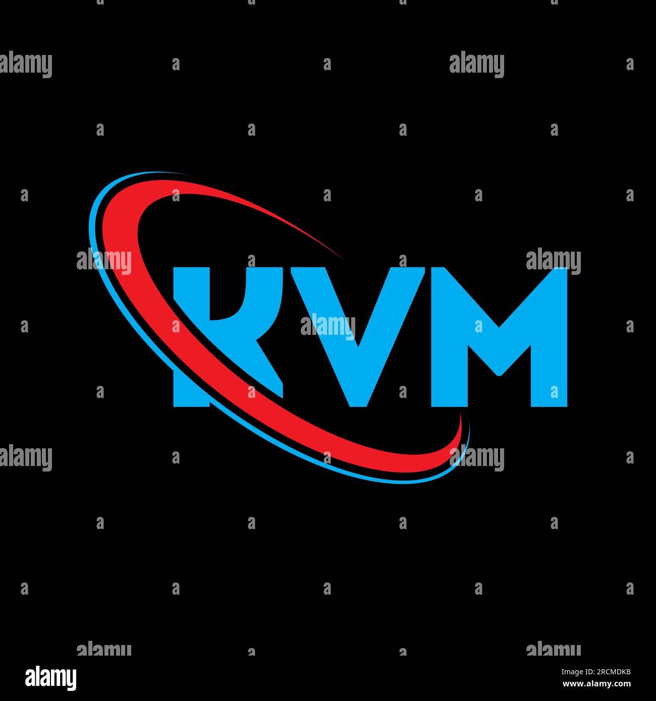Kvm minimalist logo hi-res stock photography and images - Alamy