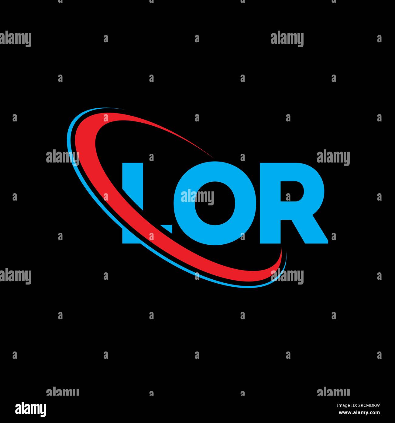 LOR logo. LOR letter. LOR letter logo design. Initials LOR logo linked ...