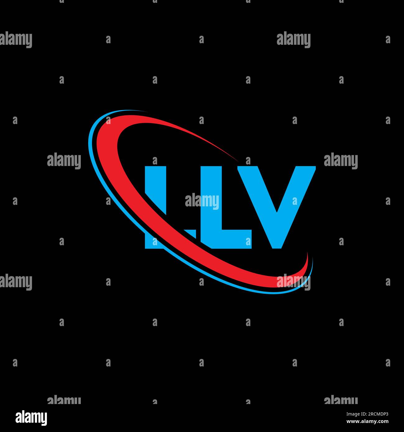 LLV logo. LLV letter. LLV letter logo design. Initials LLV logo linked ...