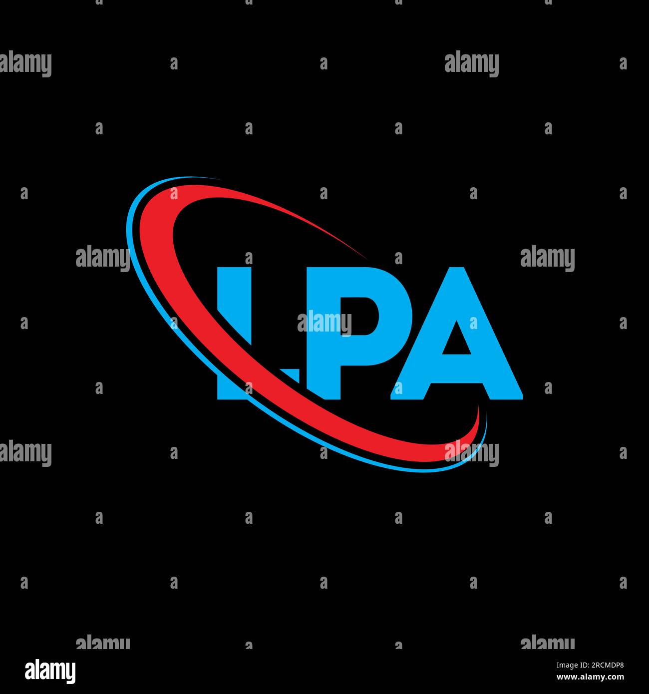 LPA logo. LPA letter. LPA letter logo design. Initials LPA logo linked ...