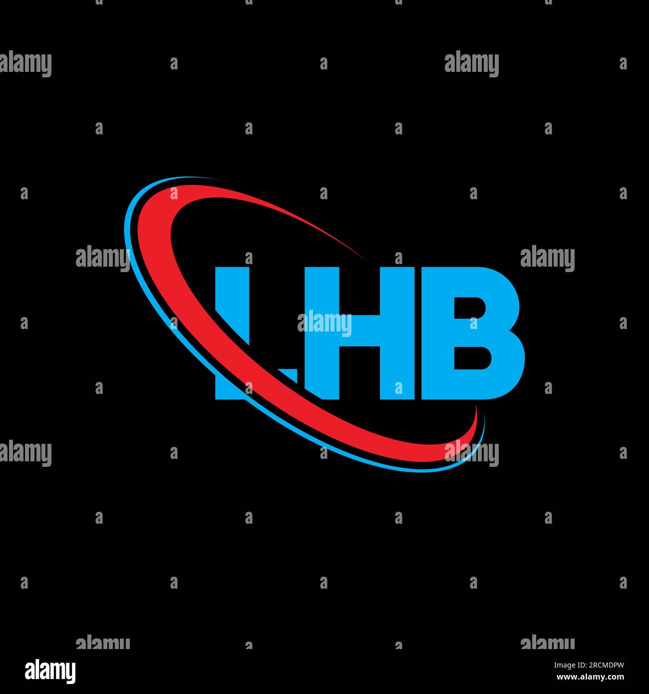 LHB logo. LHB letter. LHB letter logo design. Initials LHB logo linked ...