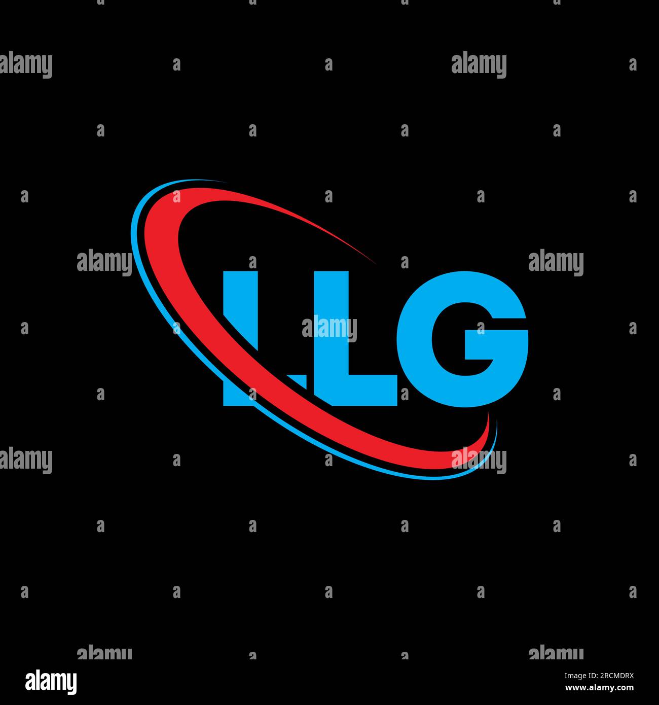 LLG logo. LLG letter. LLG letter logo design. Initials LLG logo linked ...