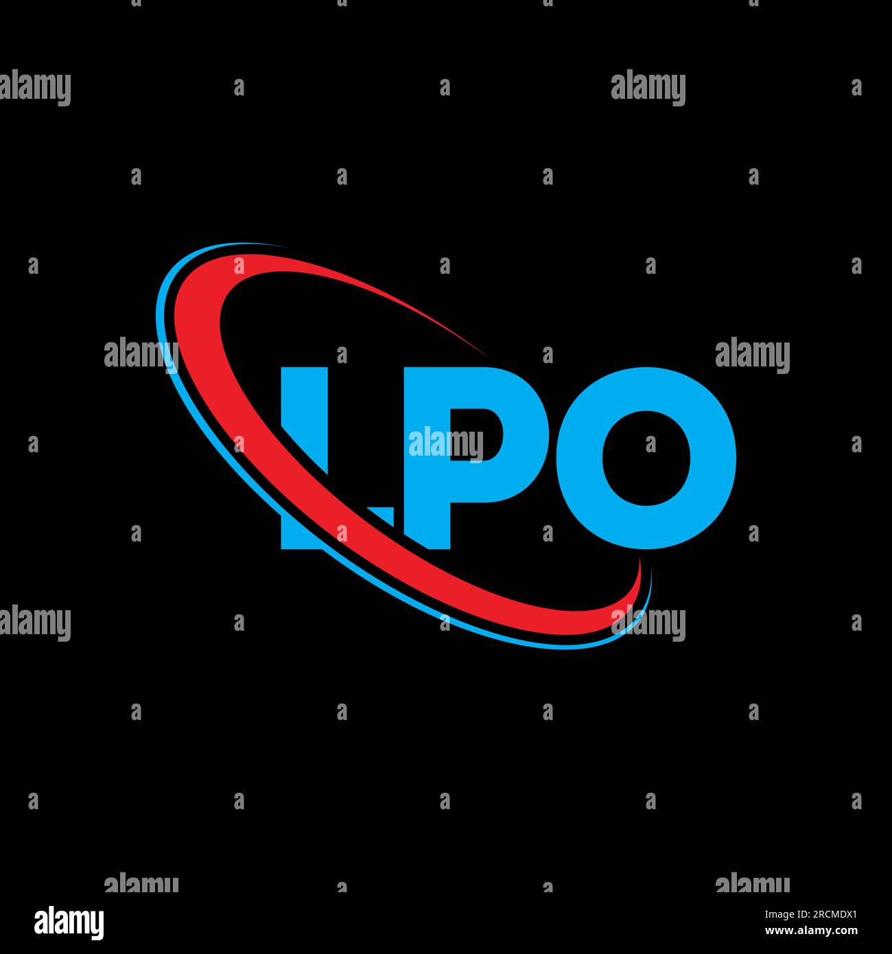 LPO logo. LPO letter. LPO letter logo design. Initials LPO logo linked ...