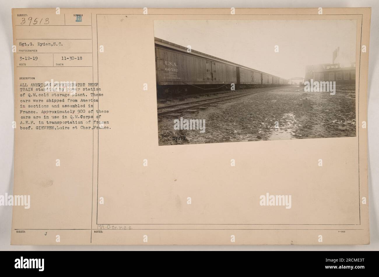 American refrigerator beef train hi-res stock photography and images ...