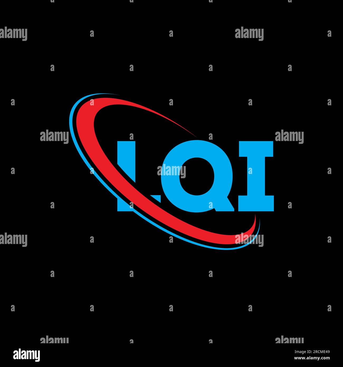 LQI logo. LQI letter. LQI letter logo design. Initials LQI logo linked ...