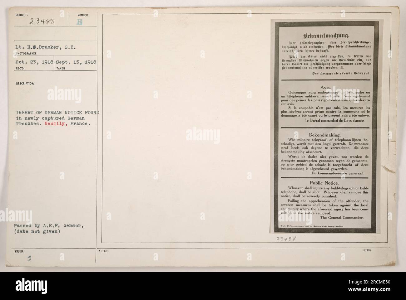 Gestraft kogel hi-res stock photography and images - Alamy