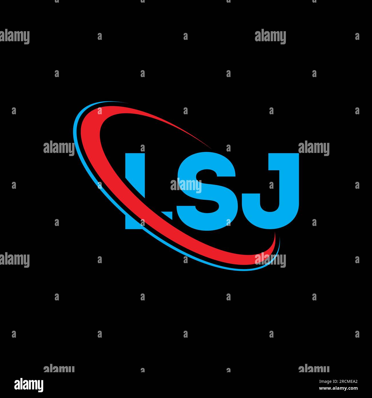LSJ logo. LSJ letter. LSJ letter logo design. Initials LSJ logo linked ...