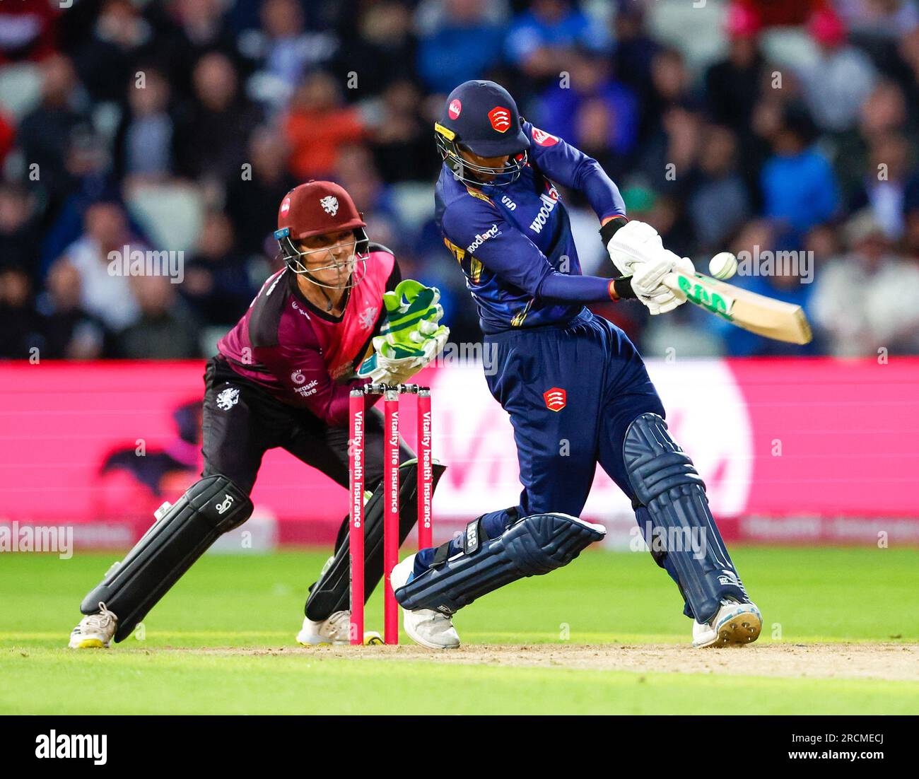 Vitality blast cricket stumps hi-res stock photography and images - Alamy