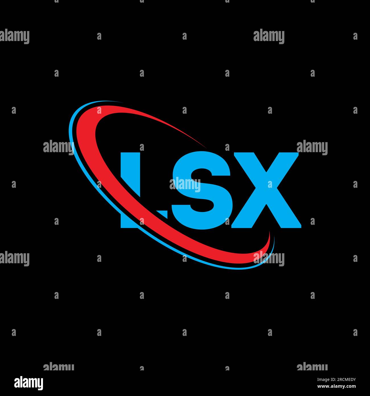 LSX logo. LSX letter. LSX letter logo design. Initials LSX logo linked ...