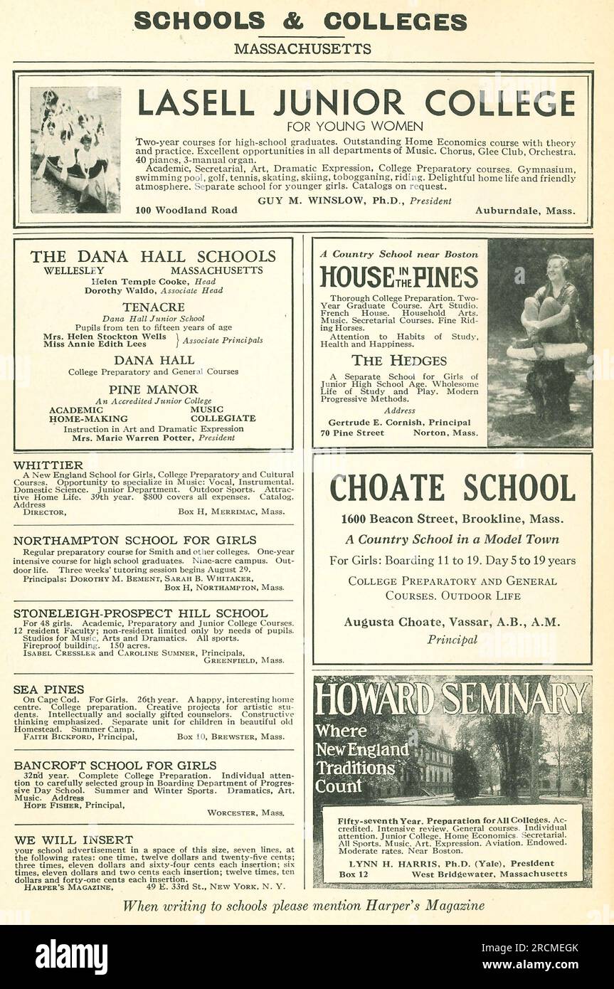American high school 1930s hi-res stock photography and images - Alamy