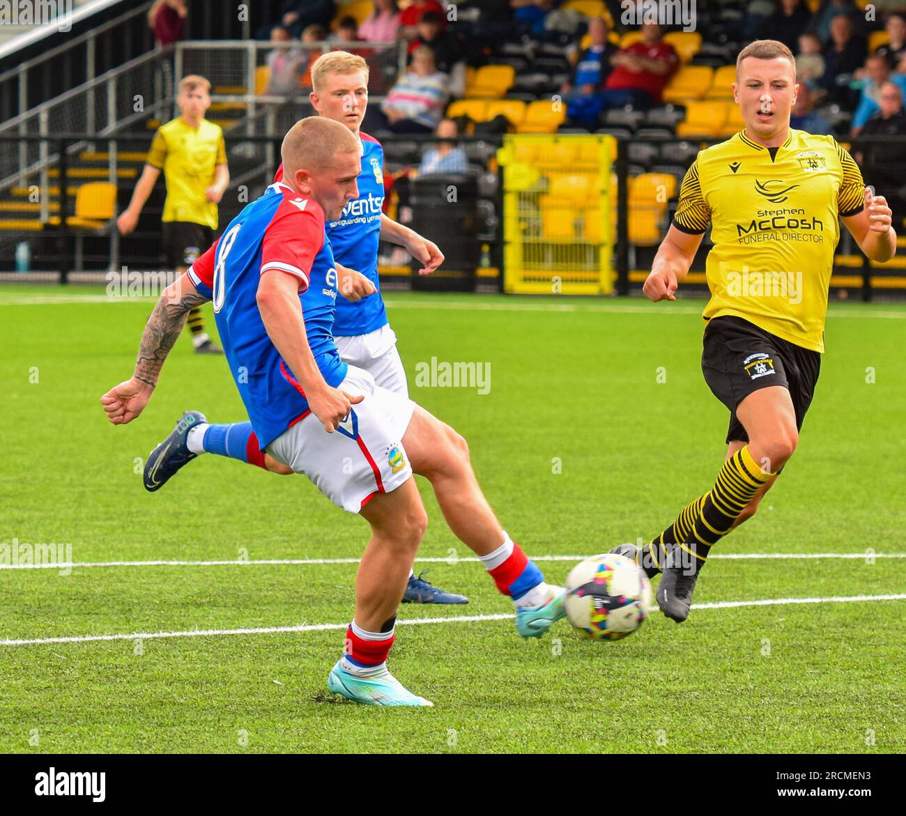 John Robertson - H&W Welders Vs Linfield, Saturday 15th July 2023 ...