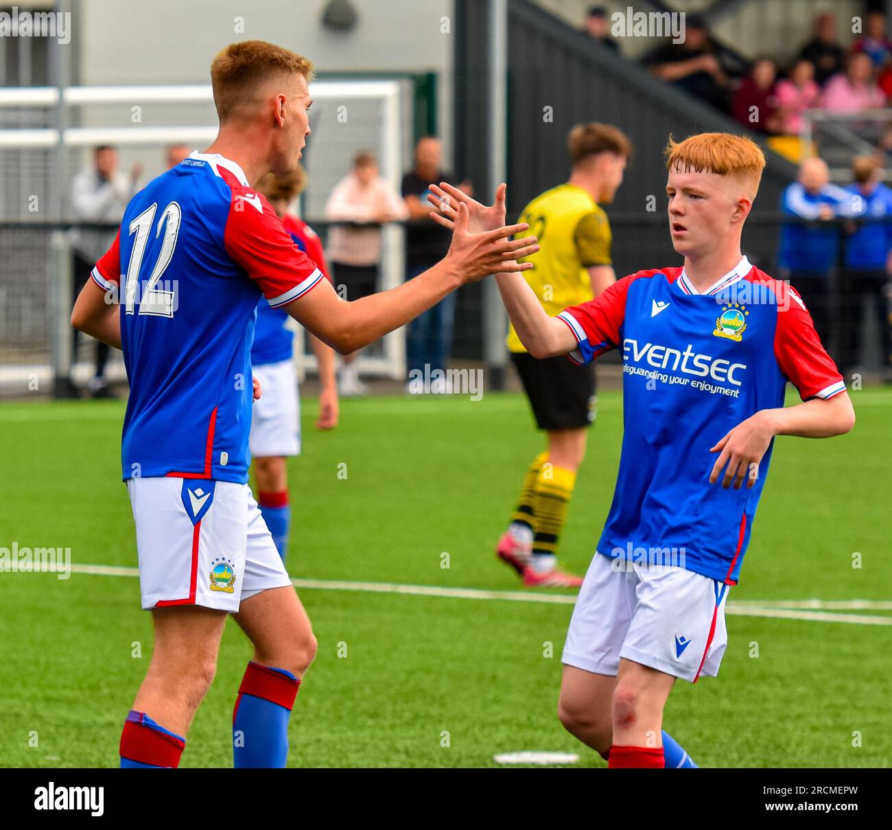 Braiden Graham - H&W Welders Vs Linfield, Saturday 15th July 2023 ...