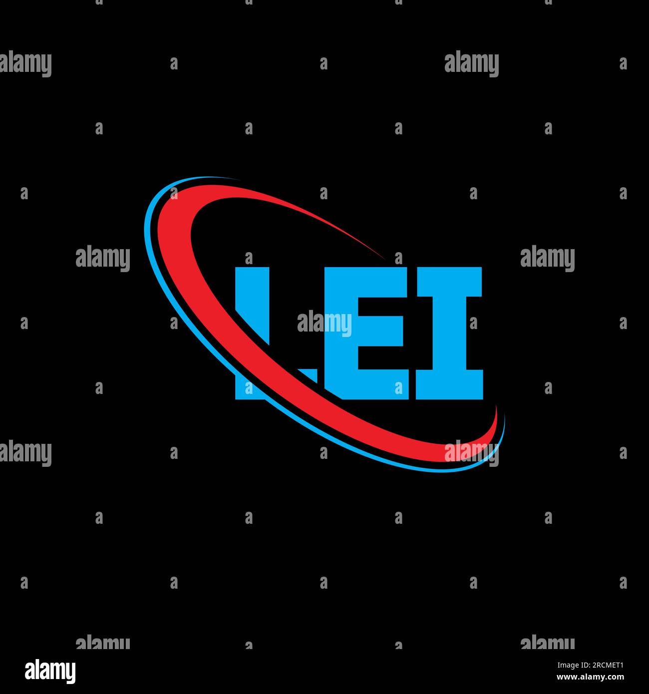 LEI logo. LEI letter. LEI letter logo design. Initials LEI logo linked ...