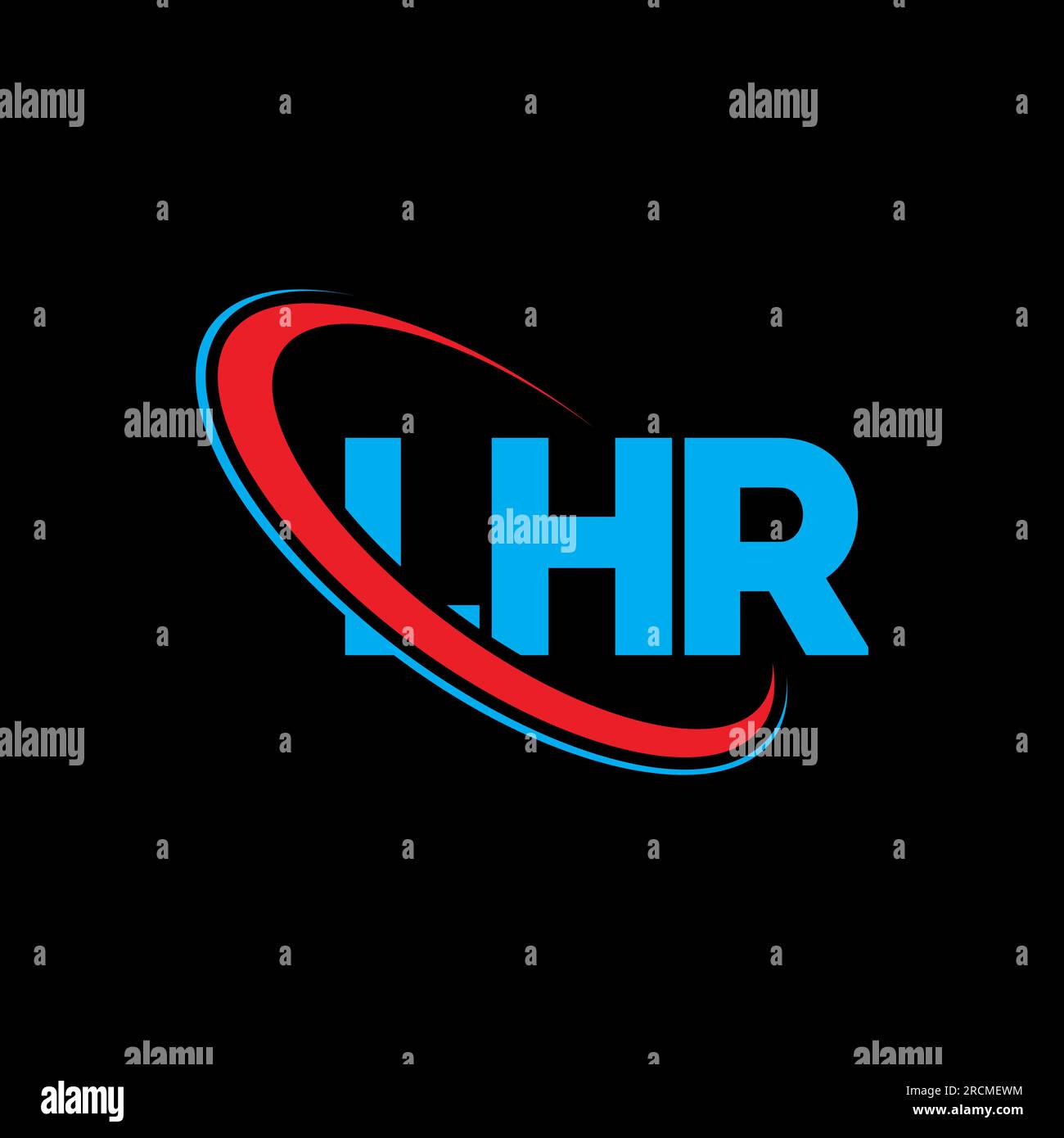 LHR logo. LHR letter. LHR letter logo design. Initials LHR logo linked ...