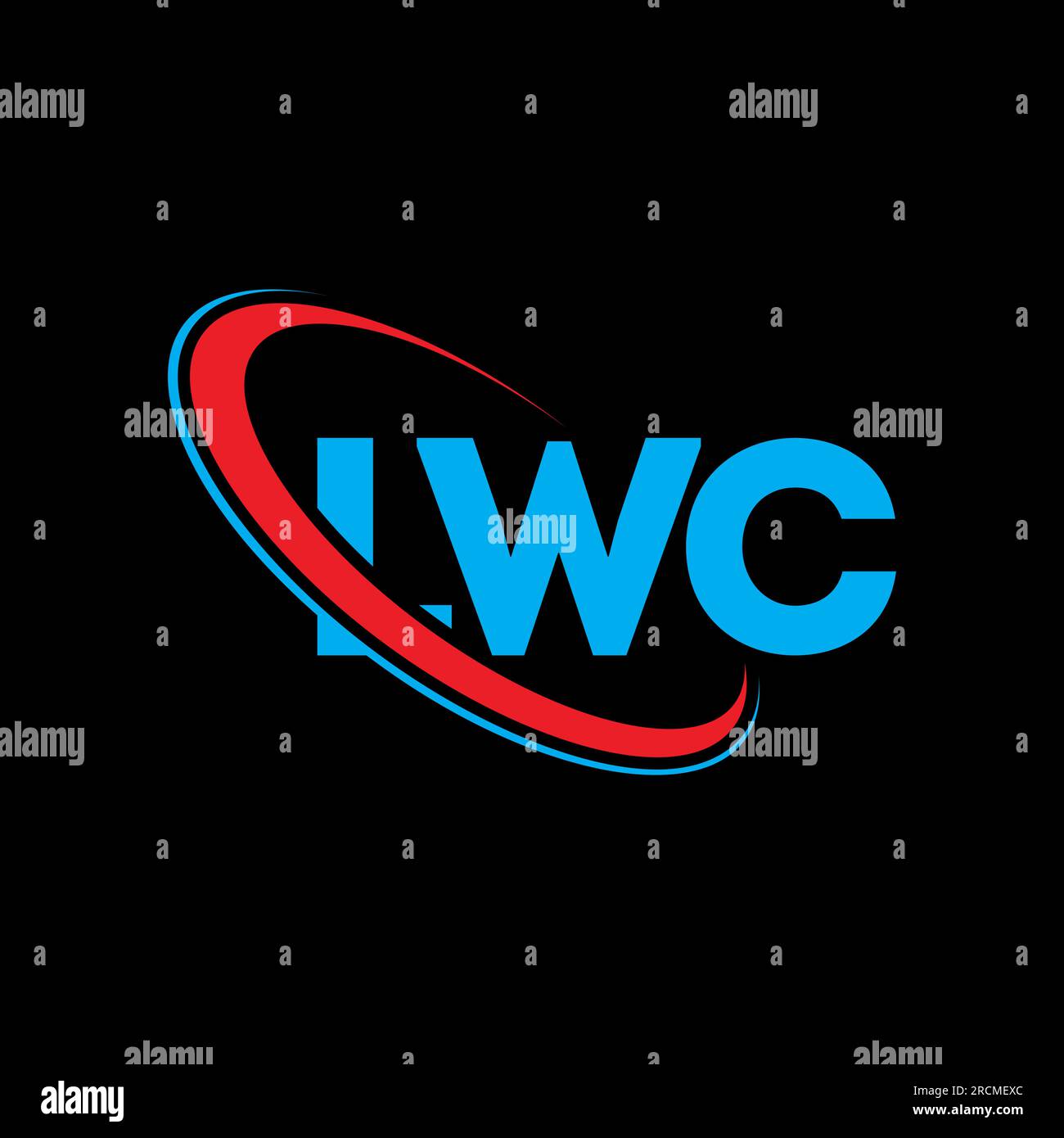 LWC logo. LWC letter. LWC letter logo design. Initials LWC logo linked ...