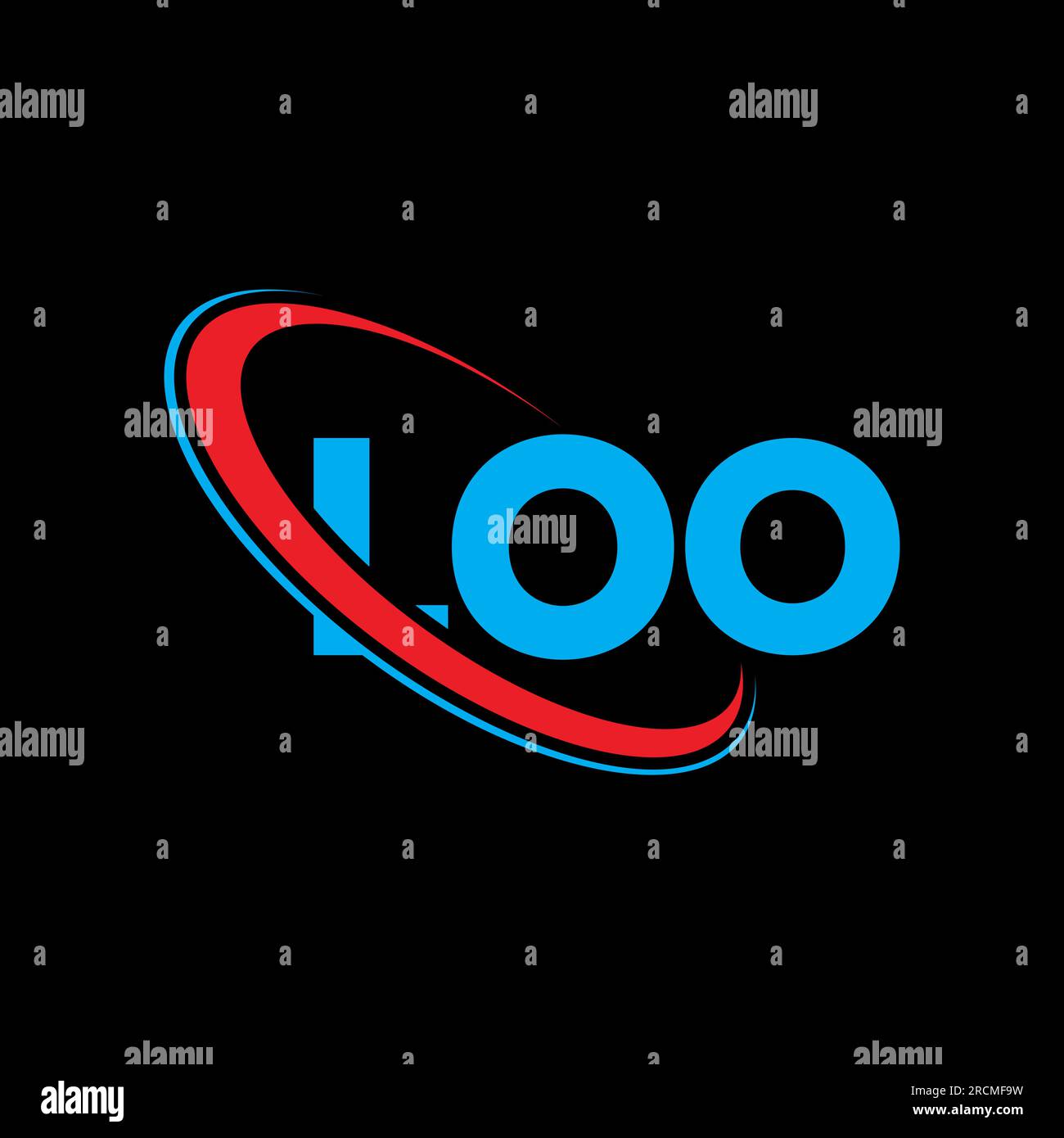 LOO logo. LOO letter. LOO letter logo design. Initials LOO logo linked ...