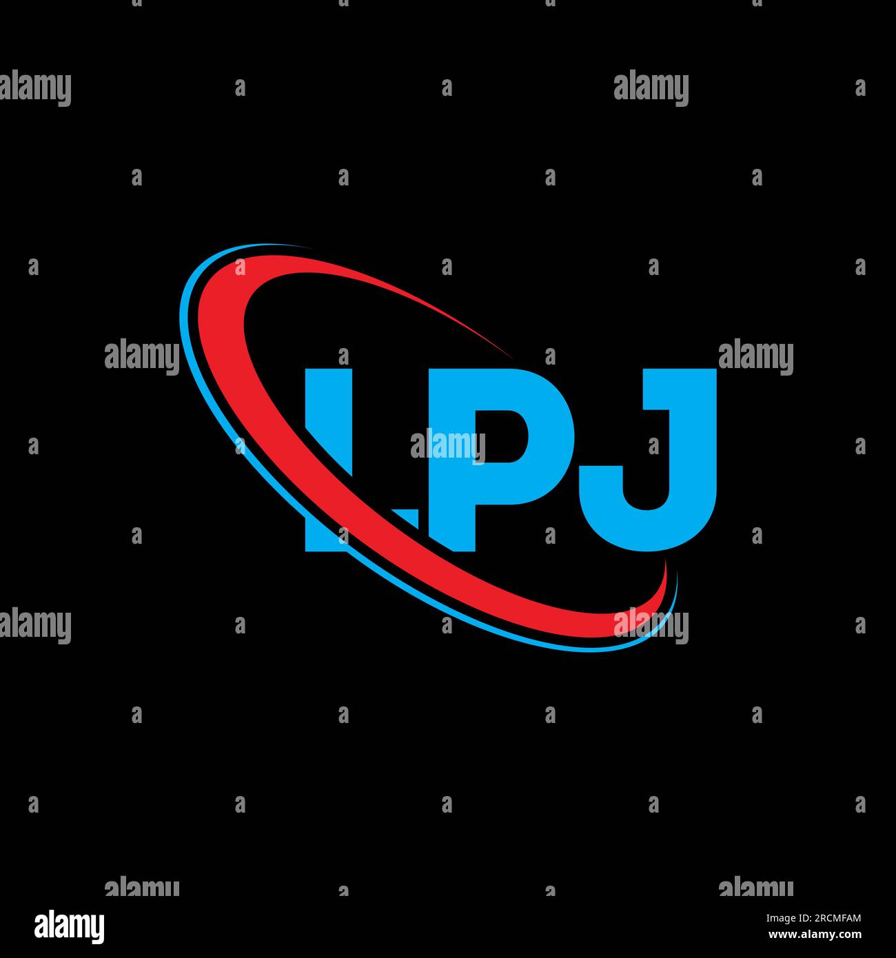 LPJ logo. LPJ letter. LPJ letter logo design. Initials LPJ logo linked ...