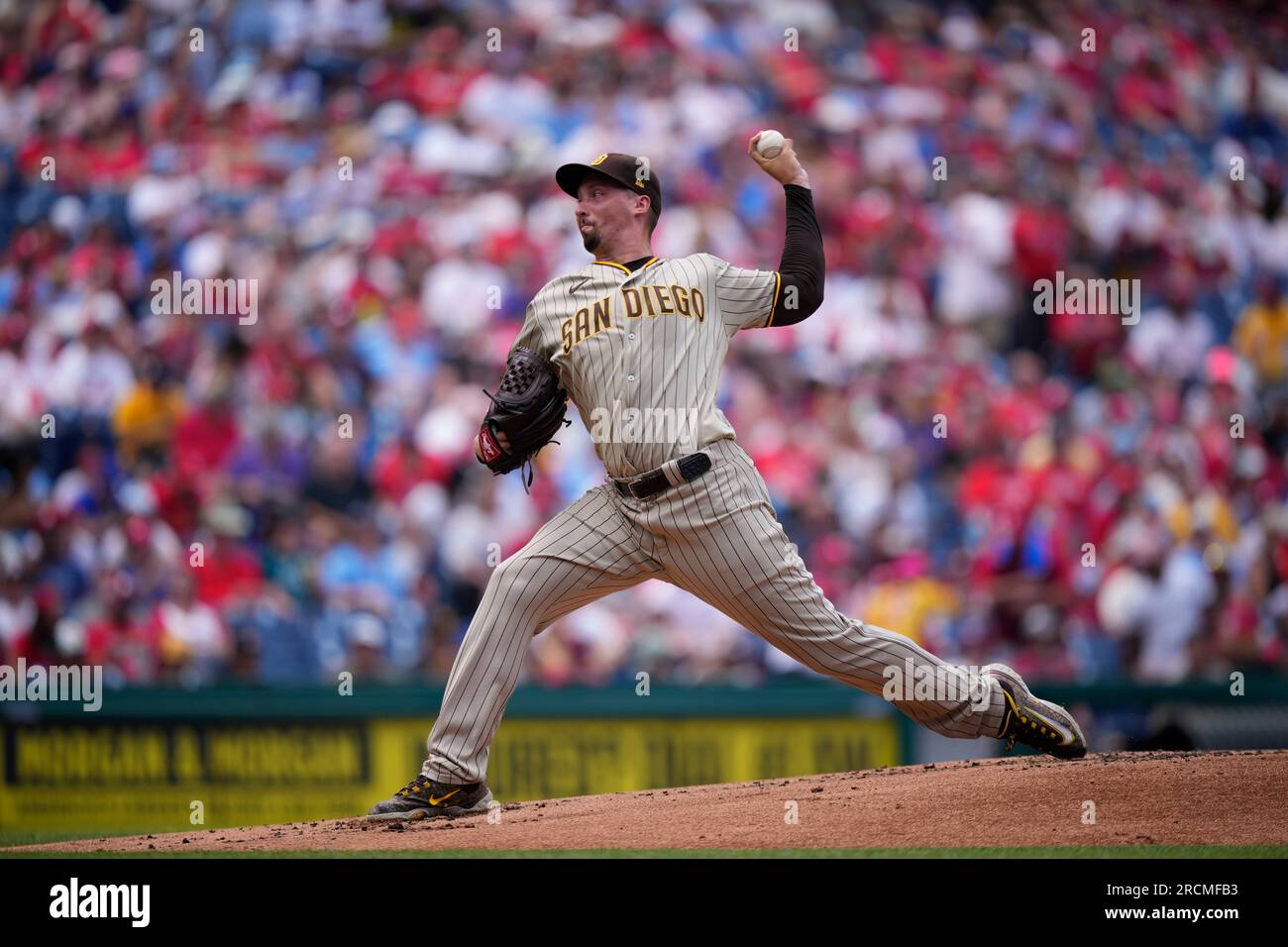 San Diego Padres' Blake Snell plays during the first baseball game in a ...