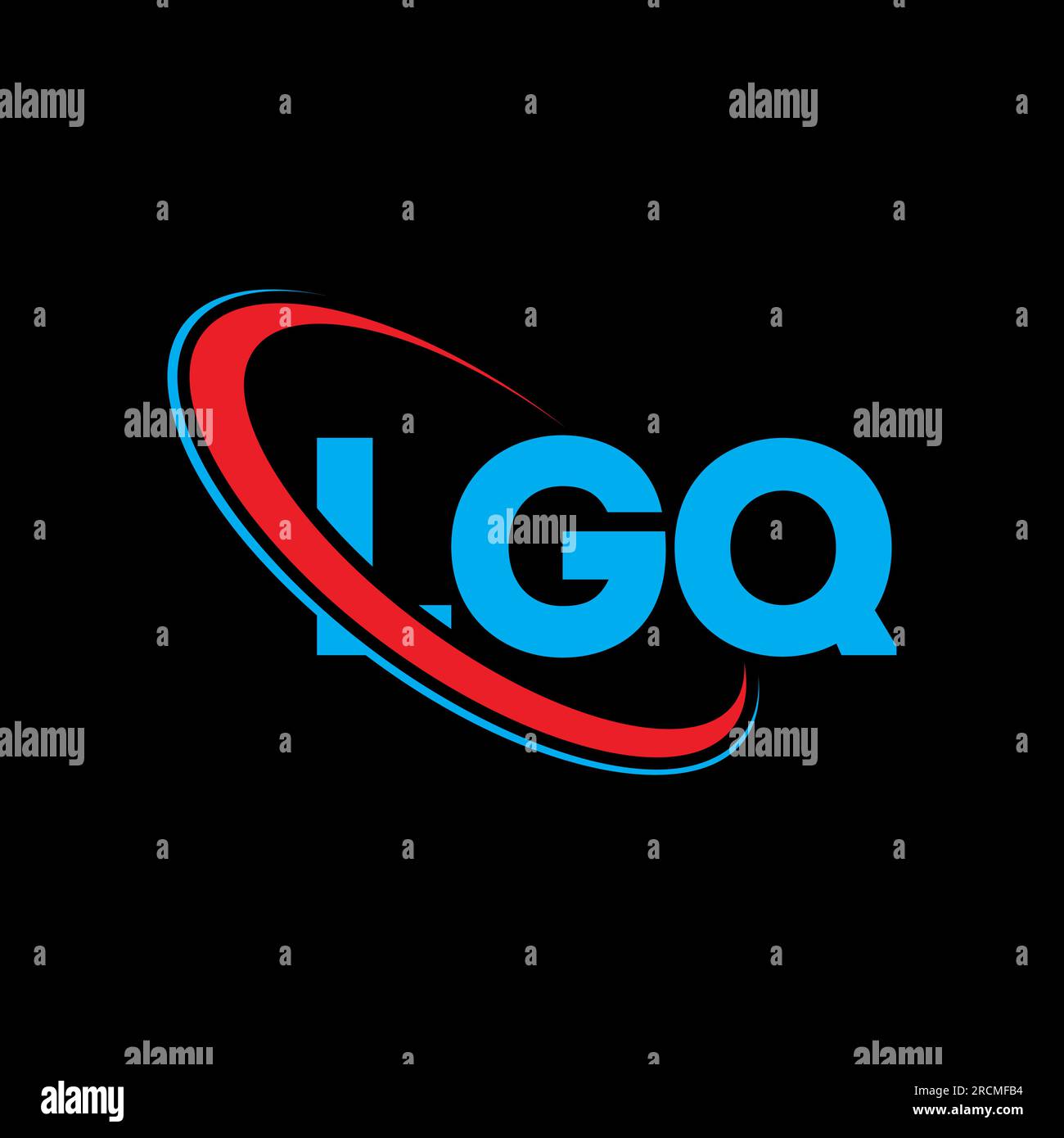Lgq logo design hi-res stock photography and images - Alamy