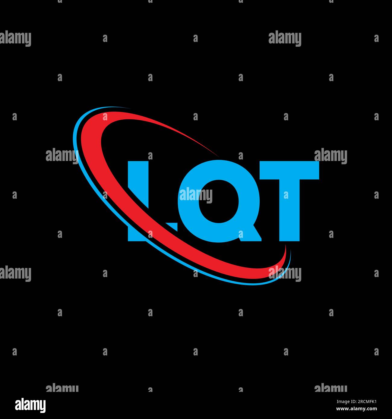 LQT logo. LQT letter. LQT letter logo design. Initials LQT logo linked ...