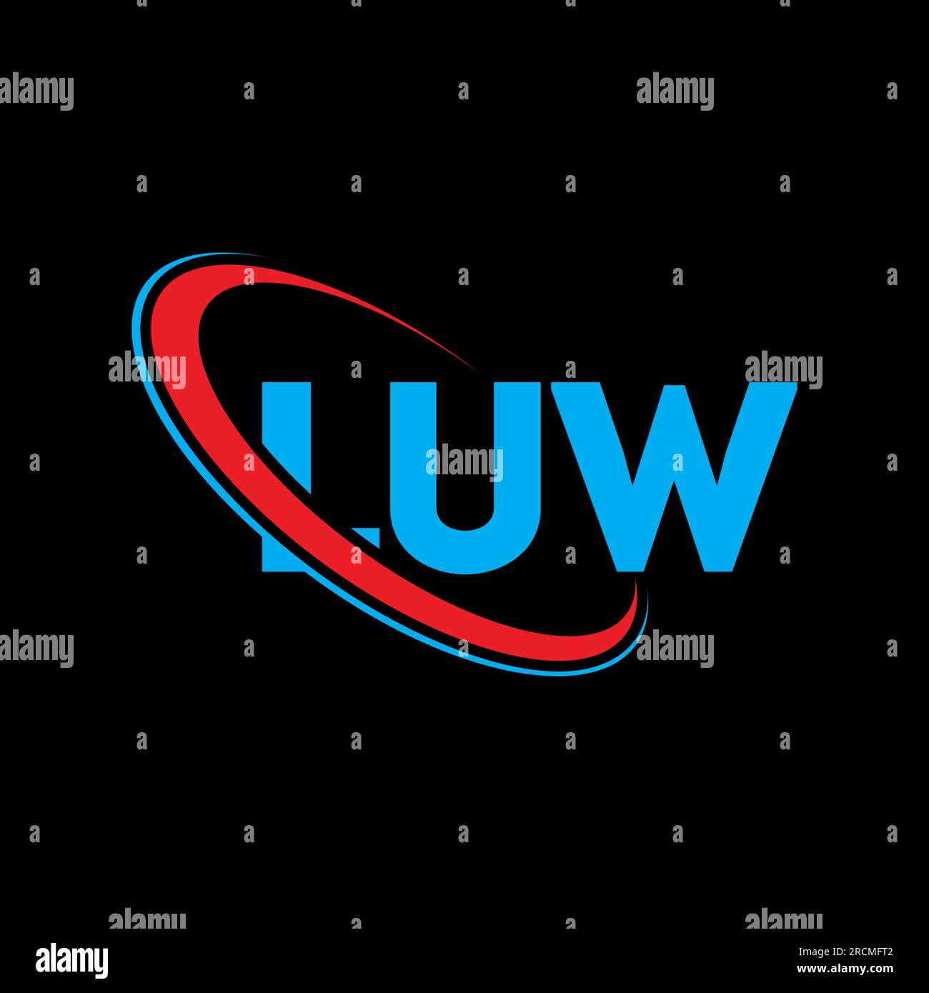 LUW logo. LUW letter. LUW letter logo design. Initials LUW logo linked ...