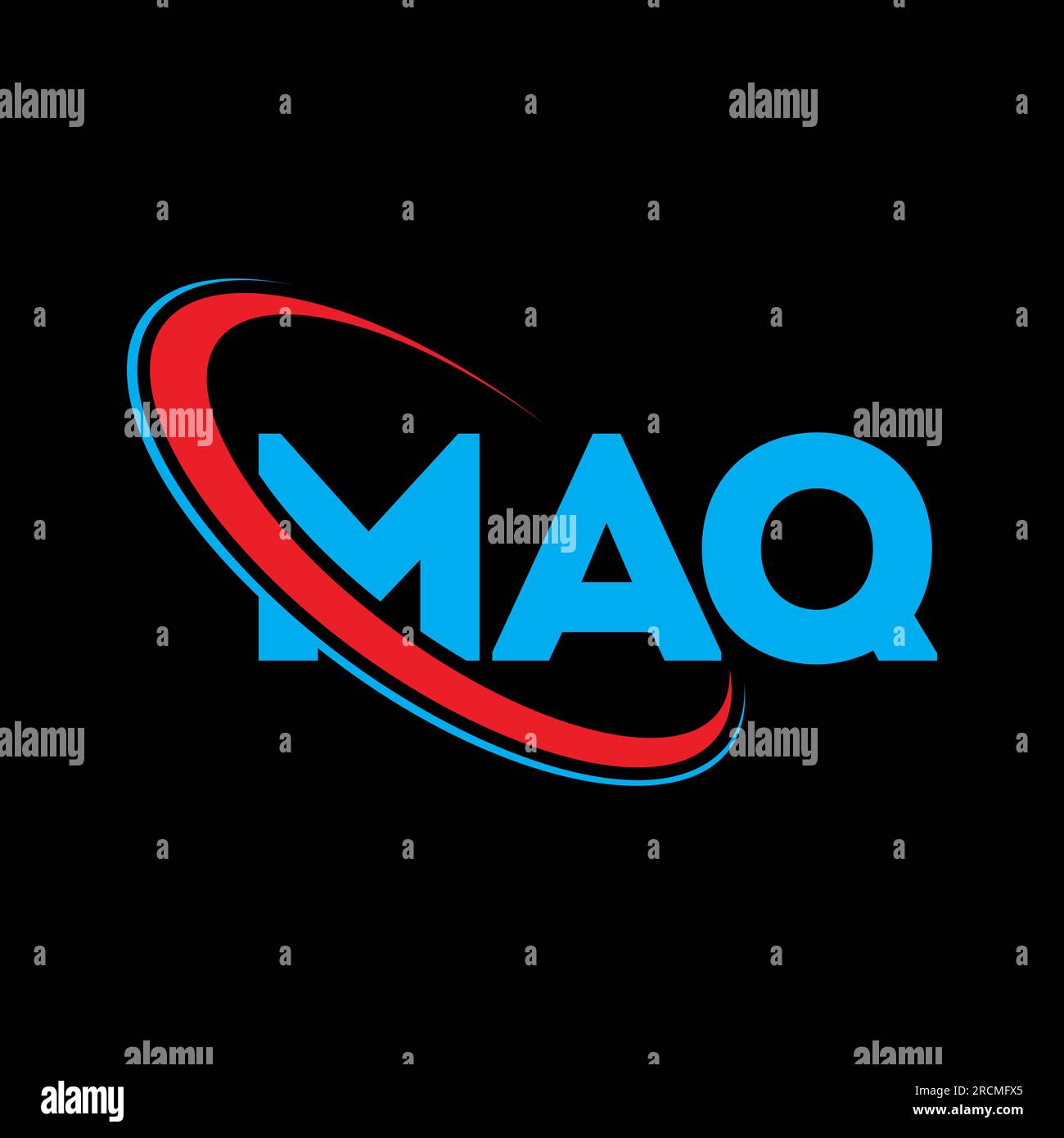 MAQ logo. MAQ letter. MAQ letter logo design. Initials MAQ logo linked ...