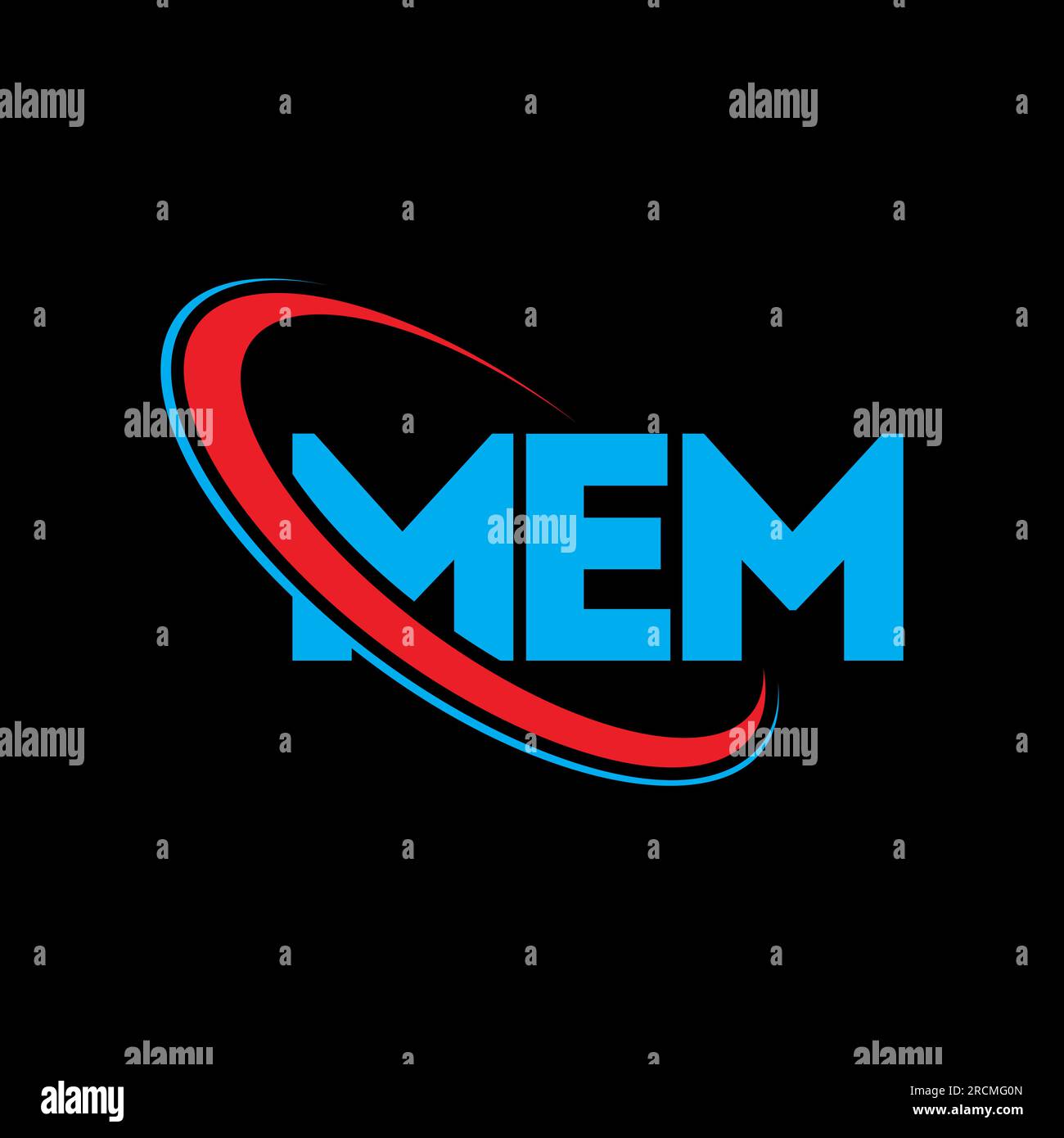 MEM logo. MEM letter. MEM letter logo design. Initials MEM logo linked ...
