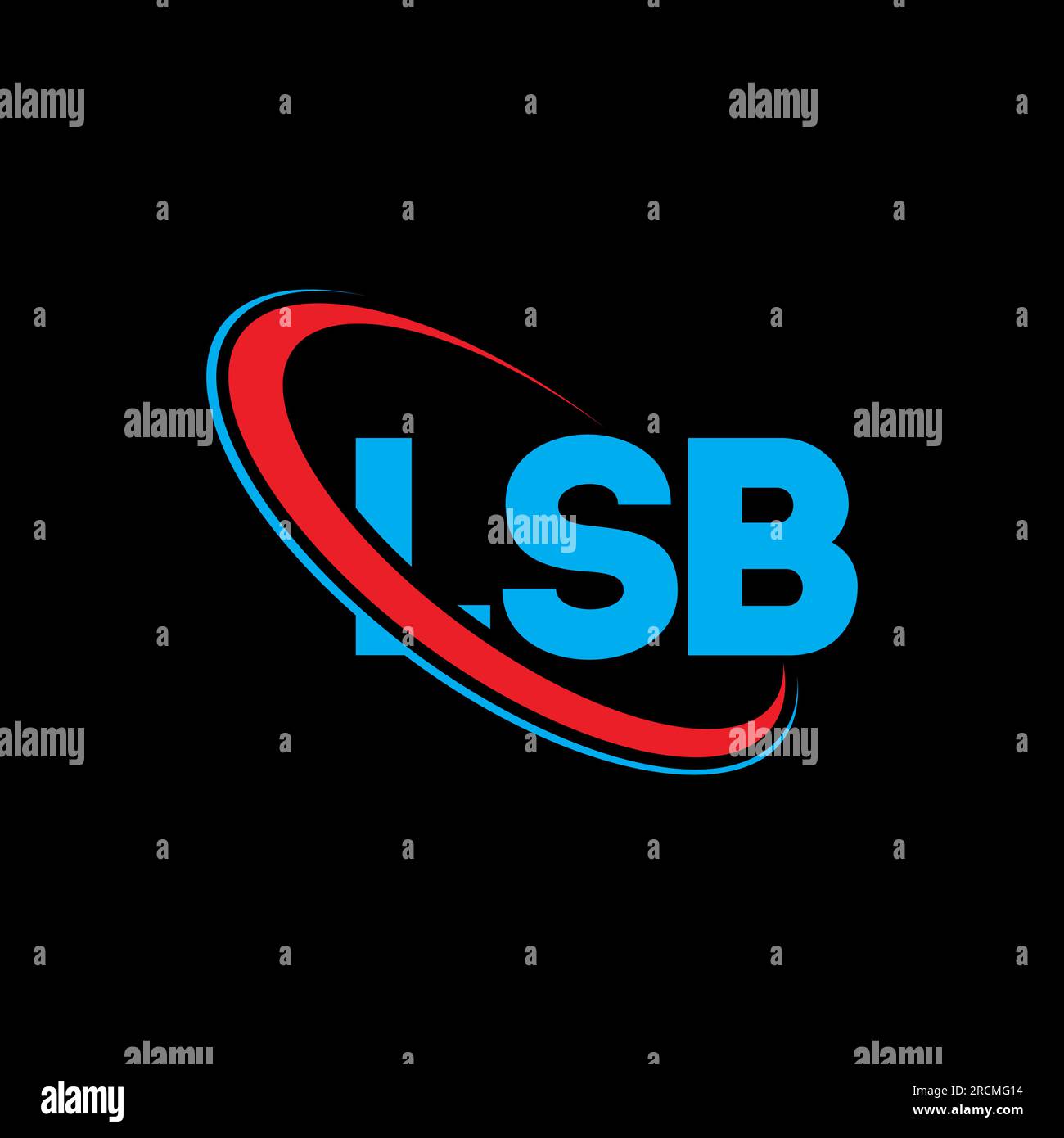 LSB logo. LSB letter. LSB letter logo design. Initials LSB logo linked with circle and uppercase ...