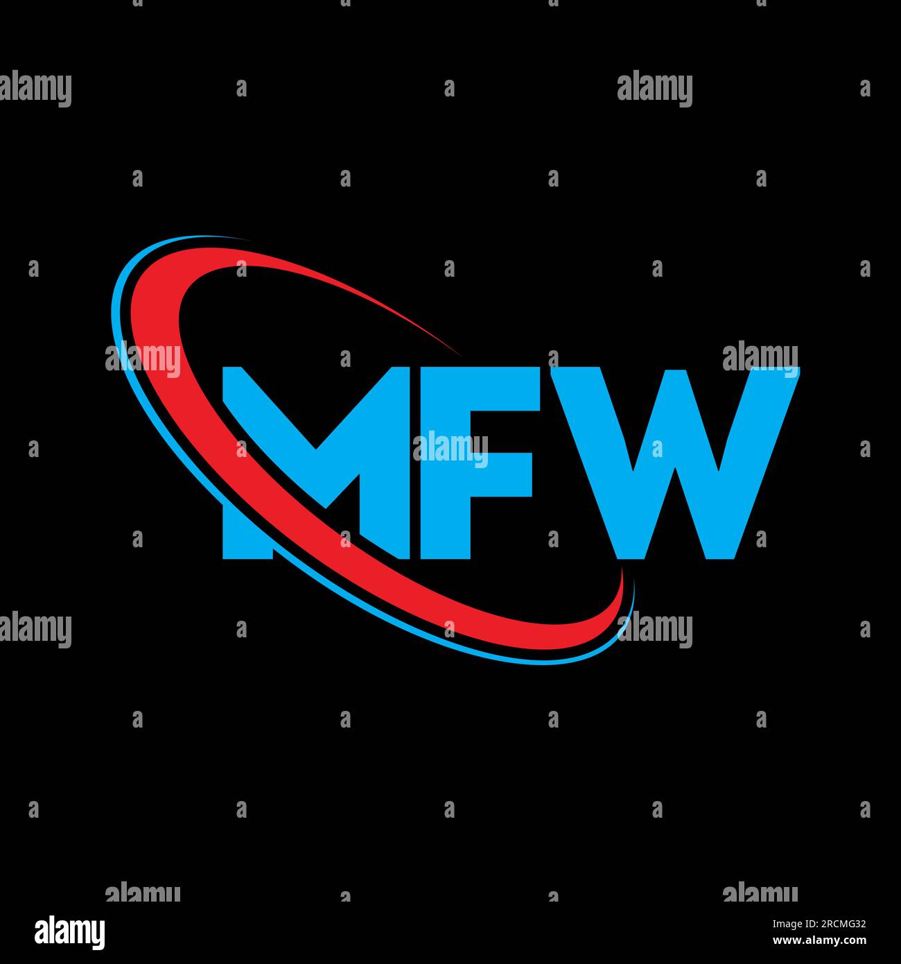 Mfw Logo Mfw Letter Mfw Letter Logo Design Initials Mfw Logo Linked With Circle And Uppercase