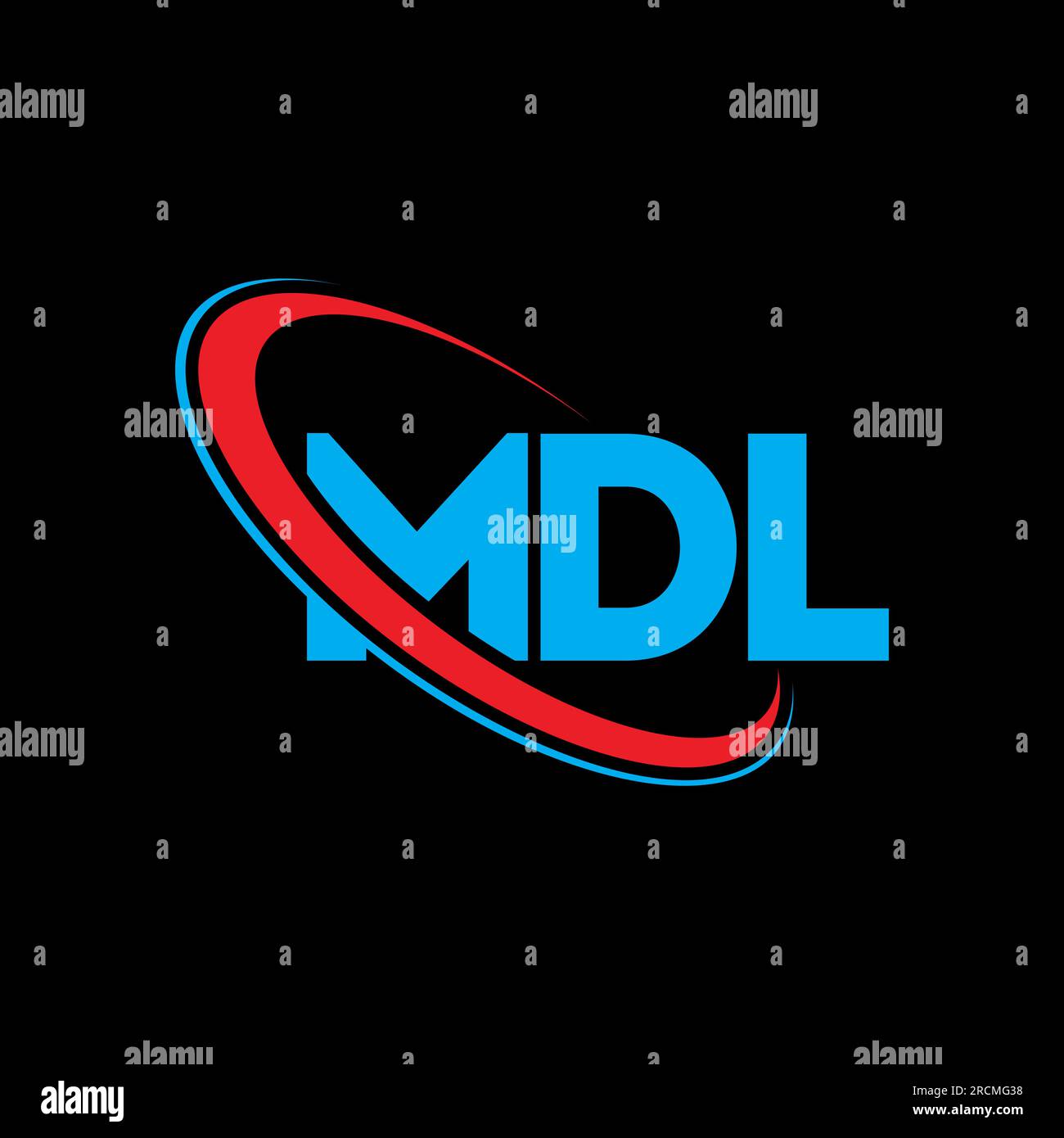 MDL logo. MDL letter. MDL letter logo design. Initials MDL logo linked ...