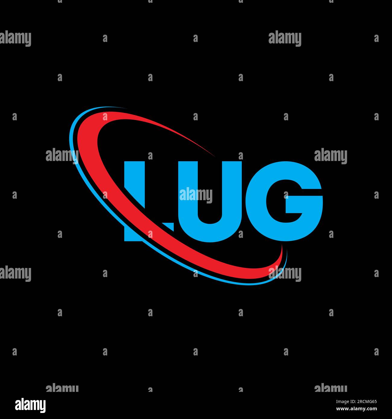 LUG logo. LUG letter. LUG letter logo design. Initials LUG logo linked ...