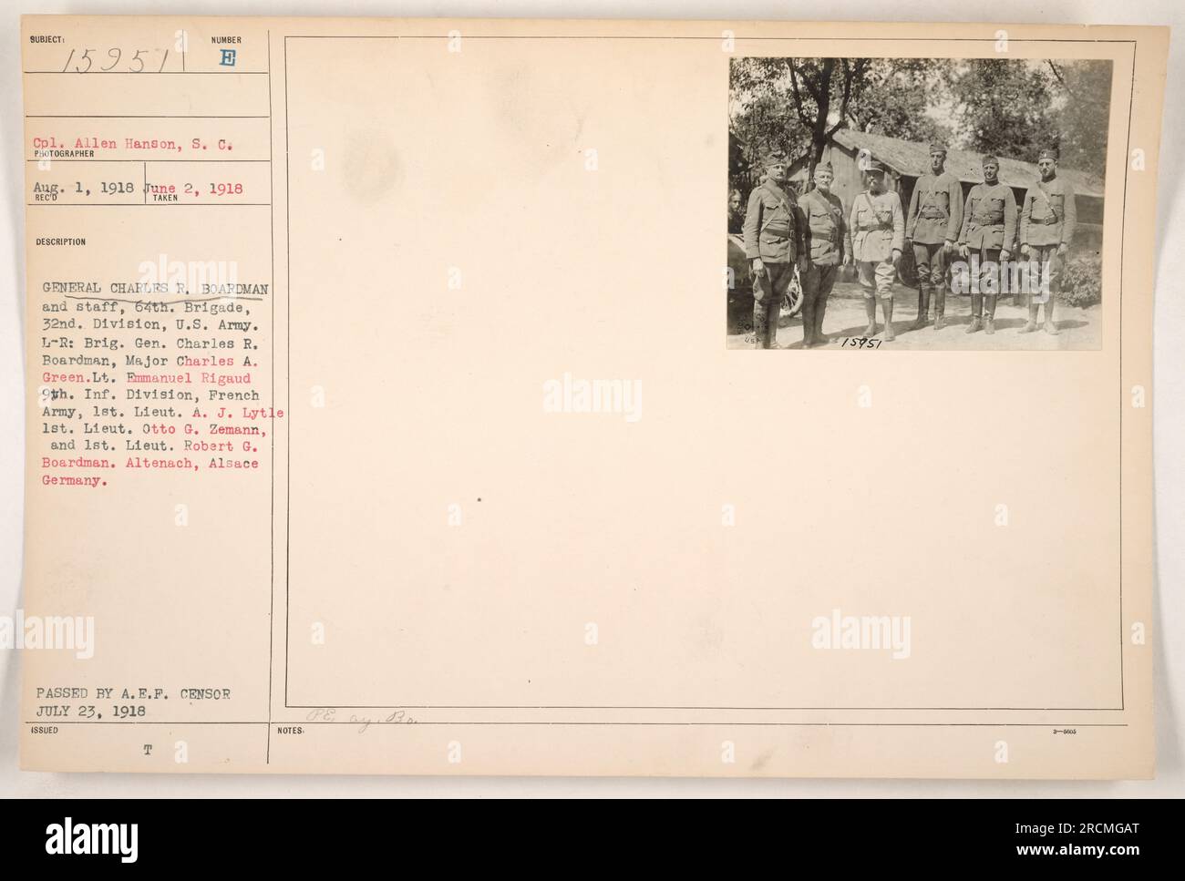 Lt emmanuel rigaud hi-res stock photography and images - Alamy