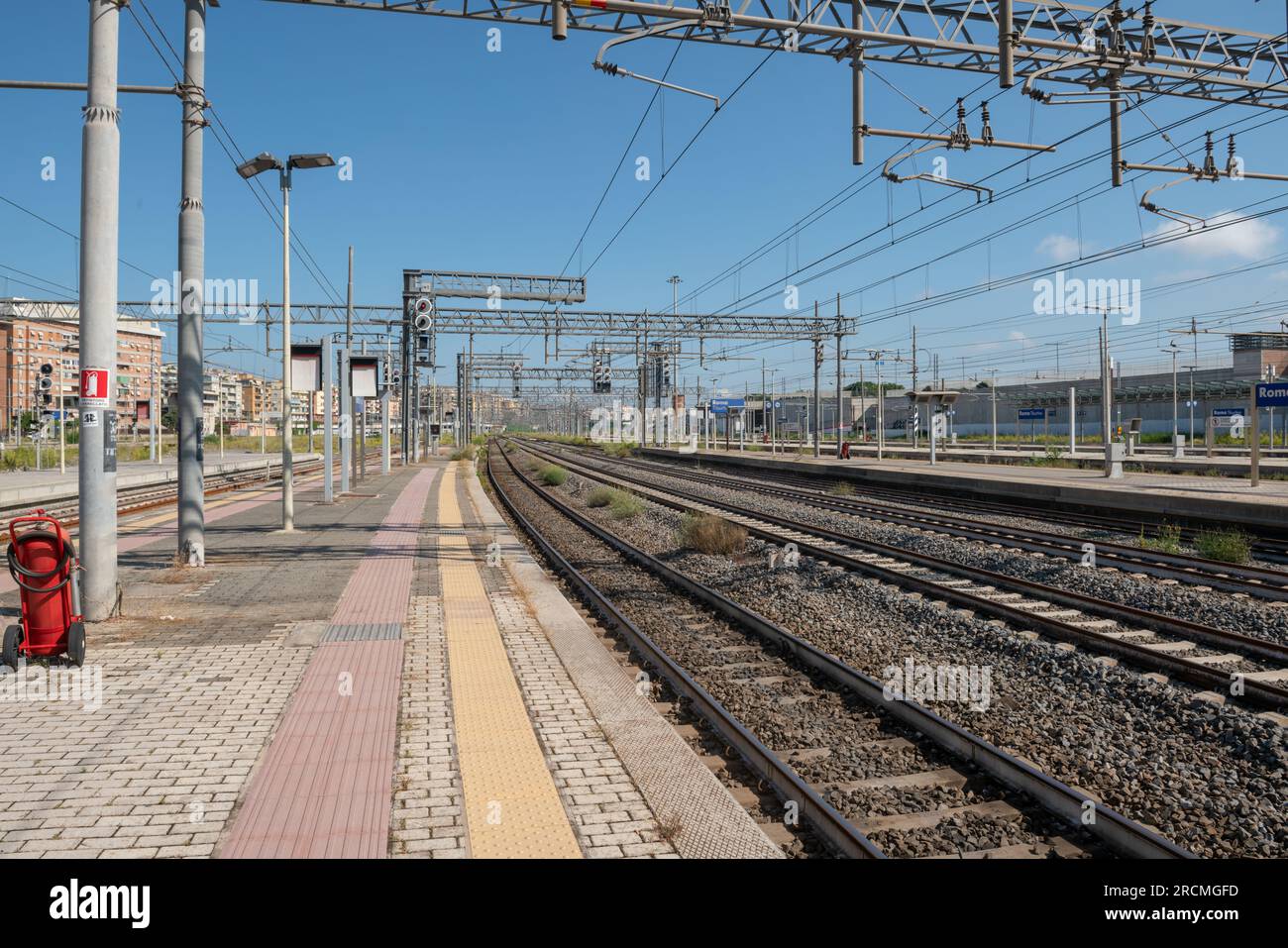 Rome, Italy - July15, 2023: transport, Rome Termini railway station ...