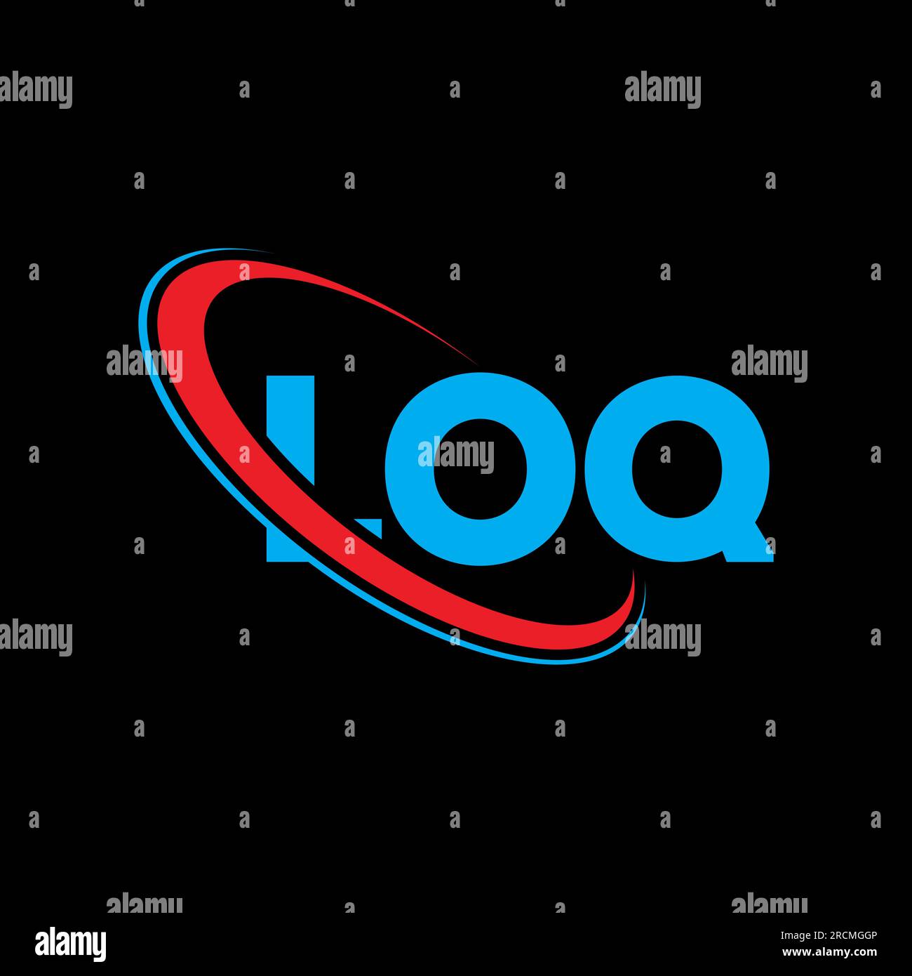 LOQ logo. LOQ letter. LOQ letter logo design. Initials LOQ logo linked ...