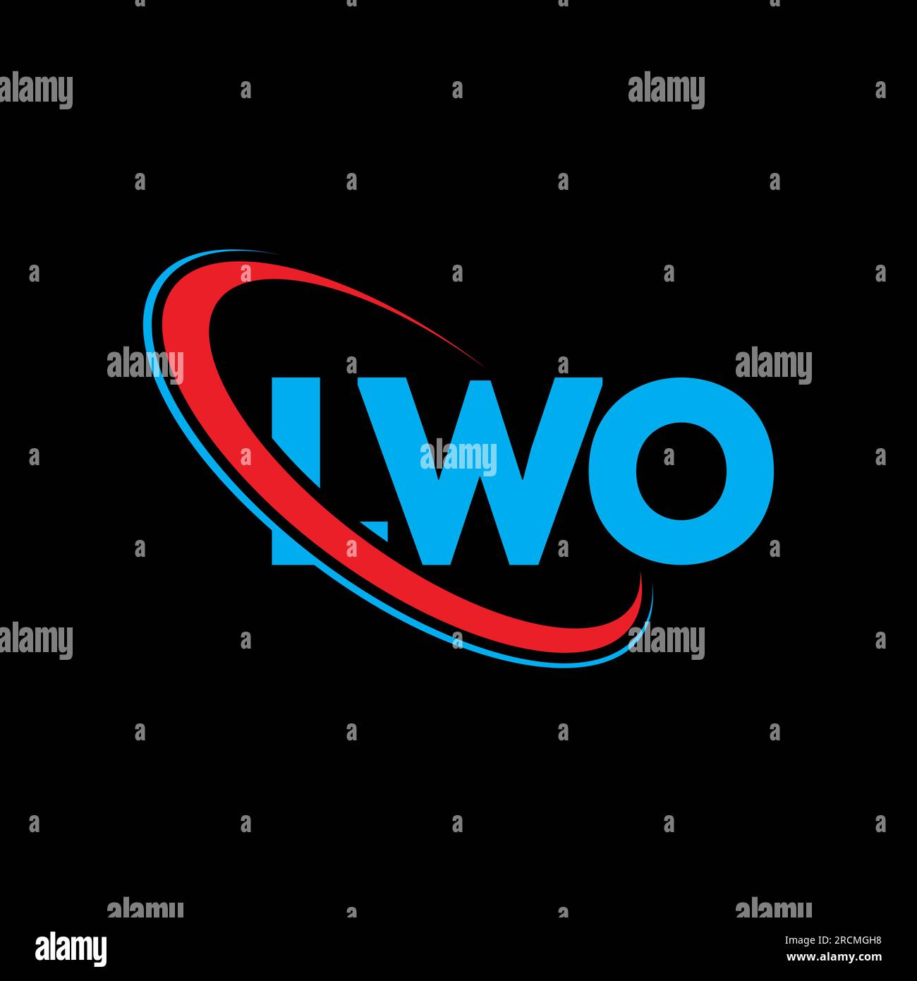 LWO logo. LWO letter. LWO letter logo design. Initials LWO logo linked ...