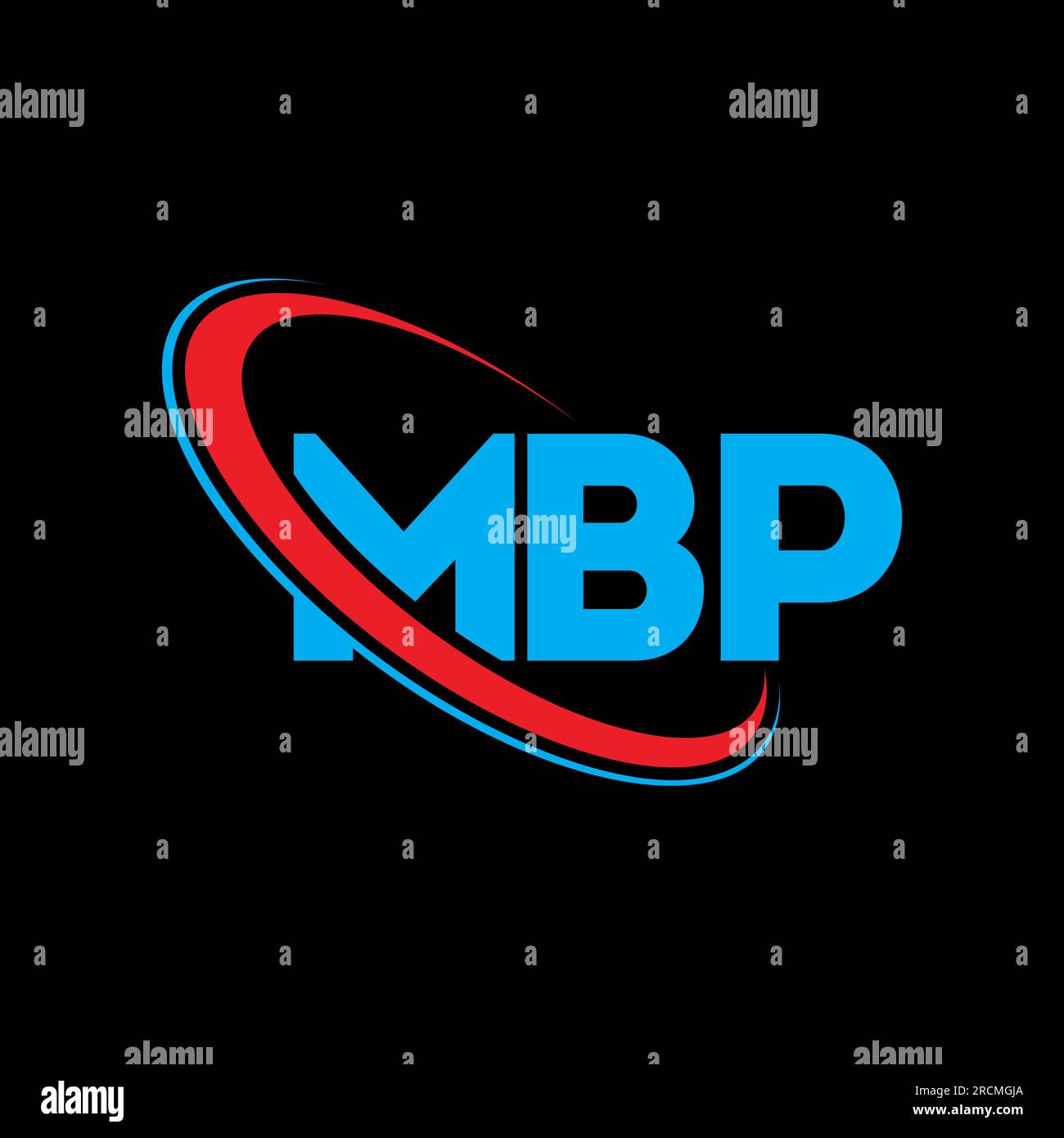 MBP logo. MBP letter. MBP letter logo design. Initials MBP logo linked ...