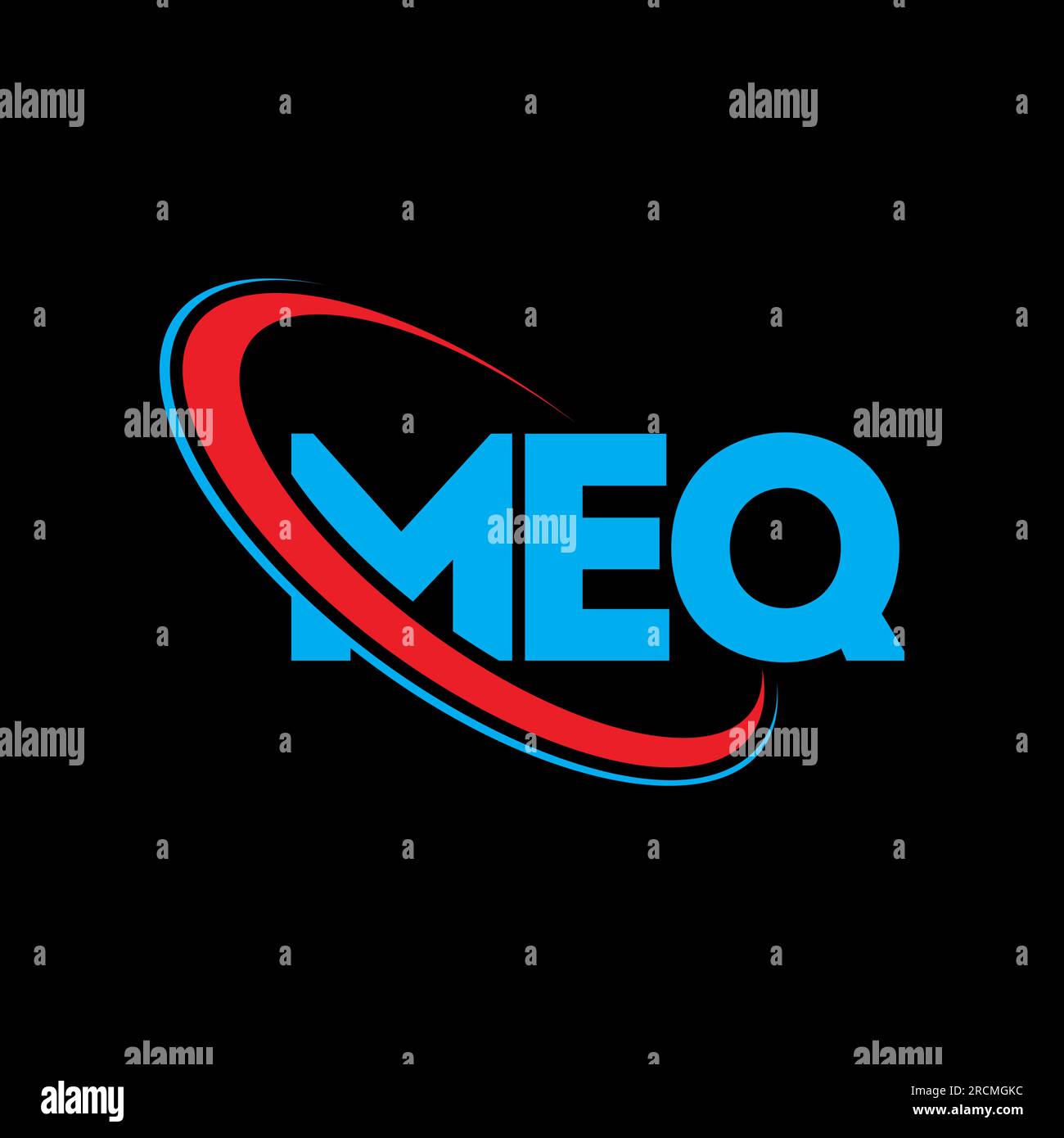 MEQ logo. MEQ letter. MEQ letter logo design. Initials MEQ logo linked ...