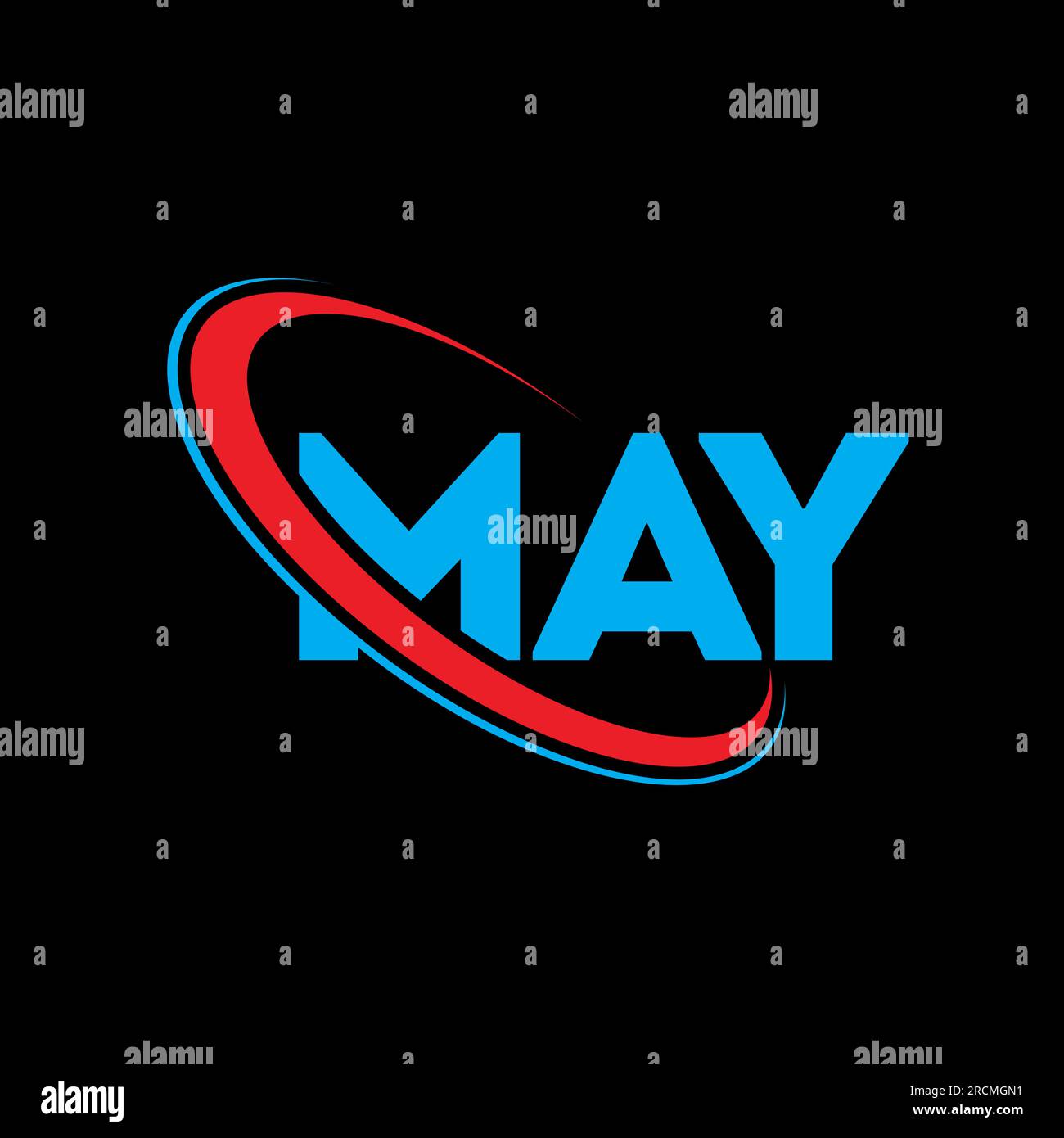 MAY logo. MAY letter. MAY letter logo design. Initials MAY logo linked ...