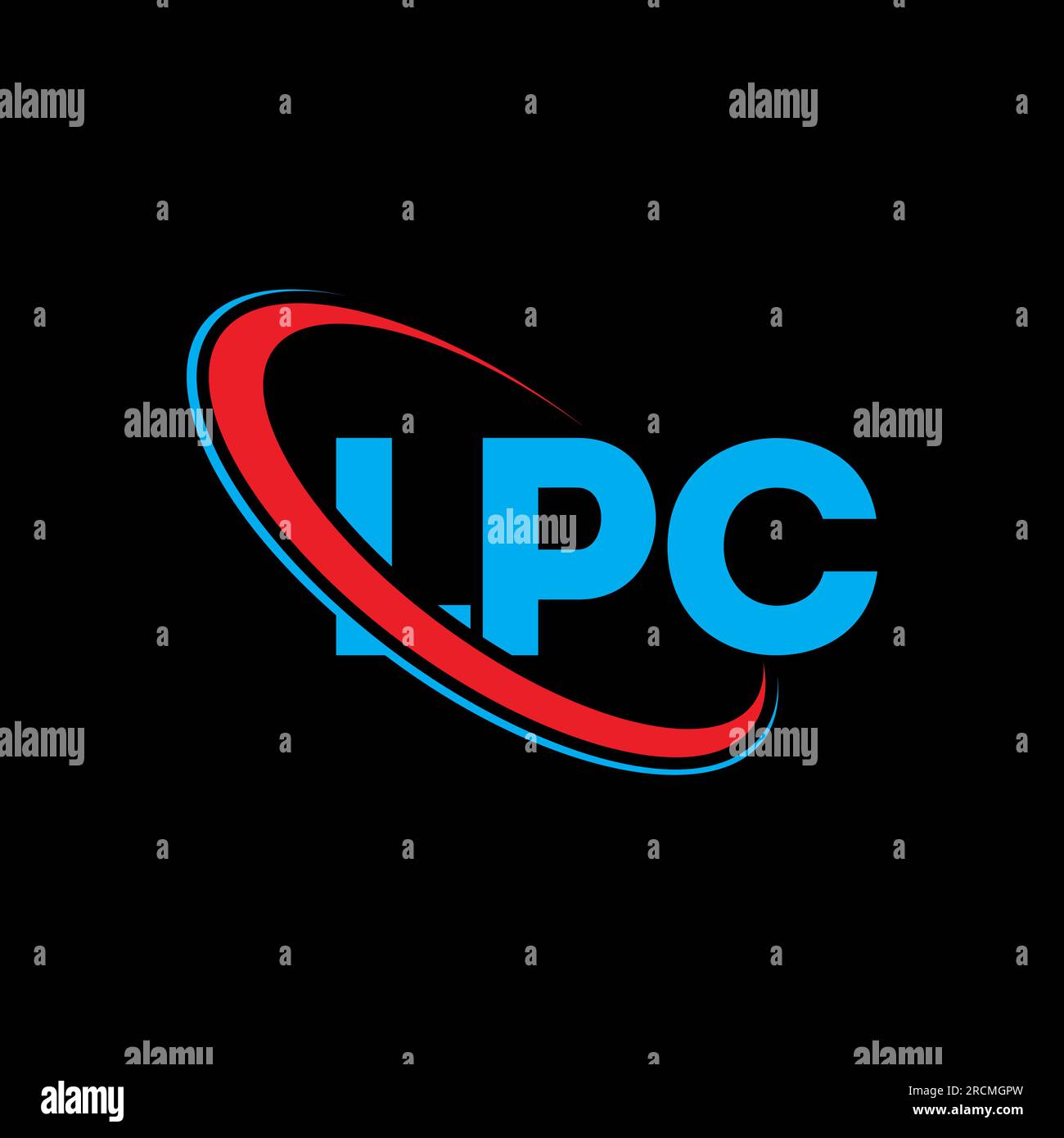 LPC logo. LPC letter. LPC letter logo design. Initials LPC logo linked ...