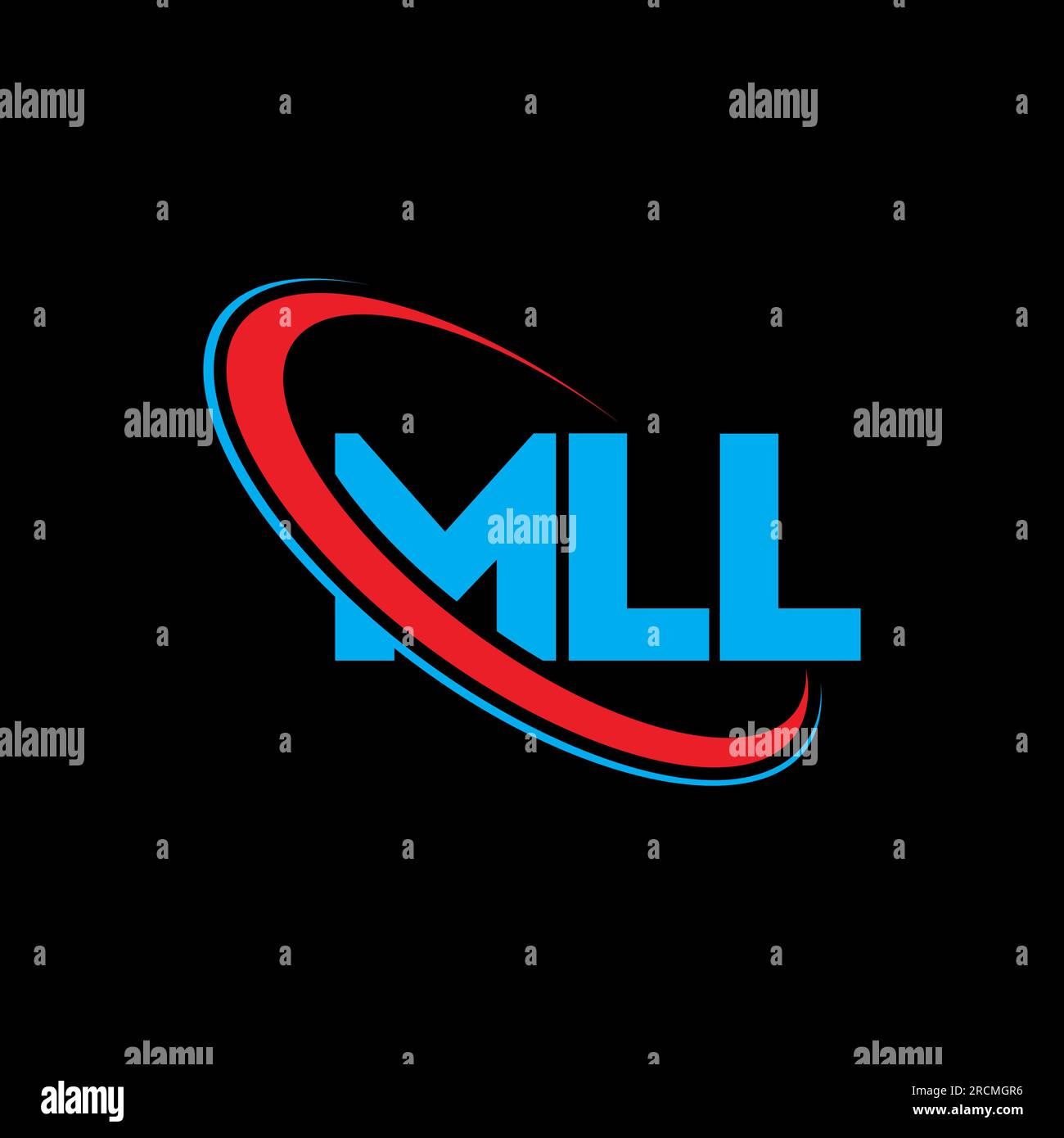 MLL logo. MLL letter. MLL letter logo design. Initials MLL logo linked ...