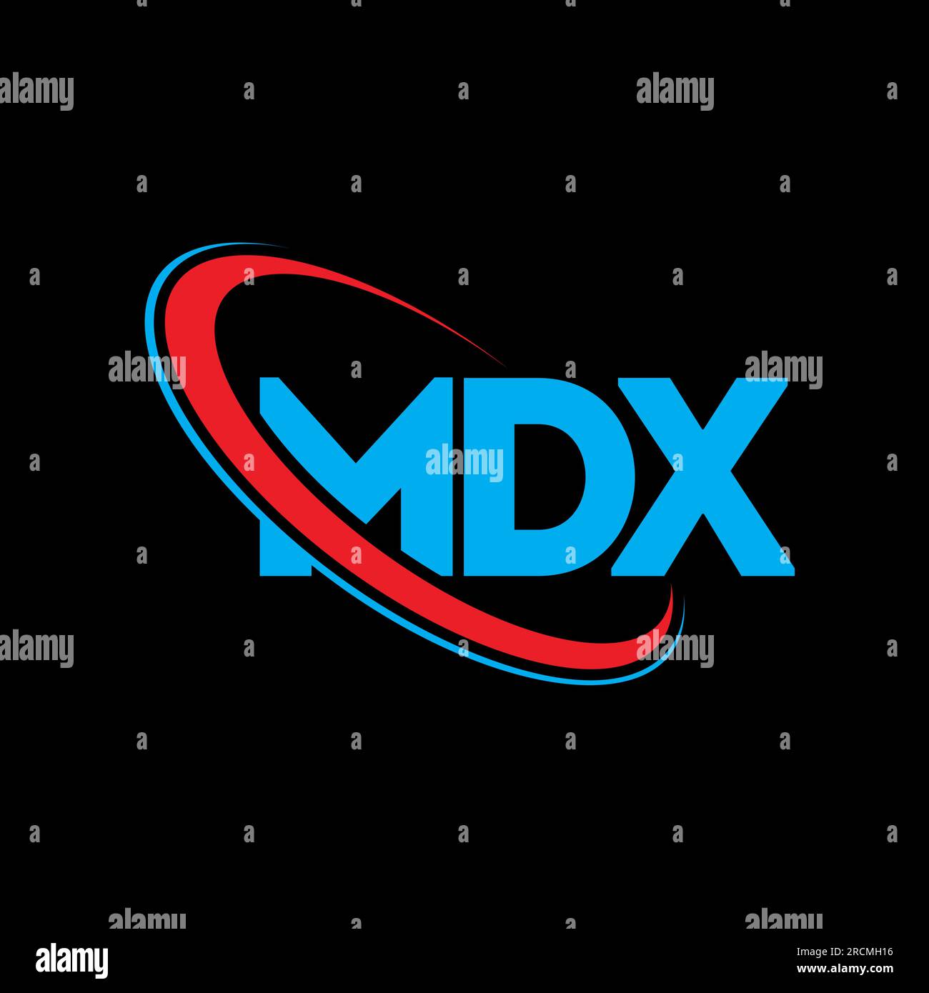 Mdx logo design Stock Vector Images - Alamy