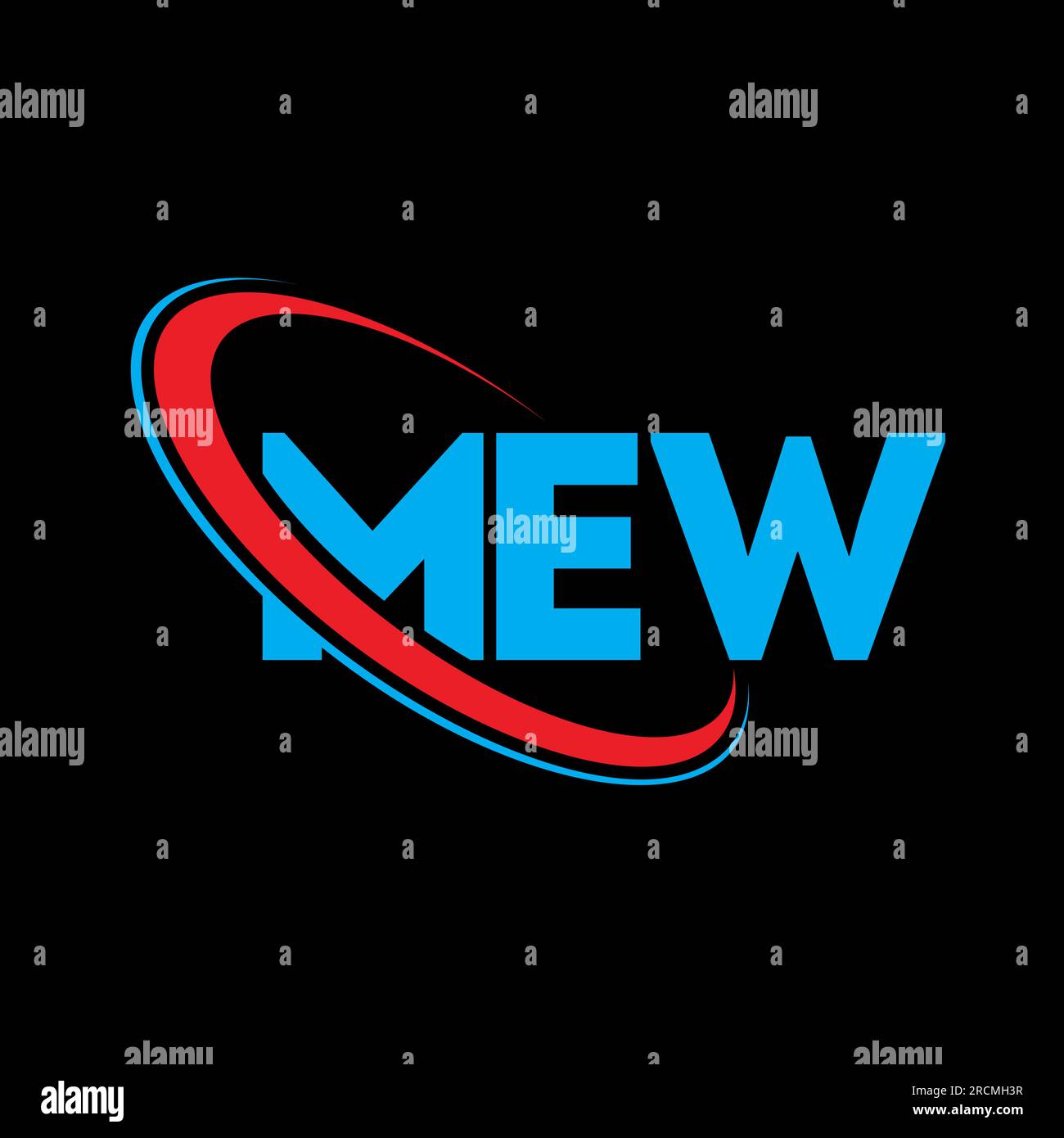 MEW logo. MEW letter. MEW letter logo design. Initials MEW logo linked ...