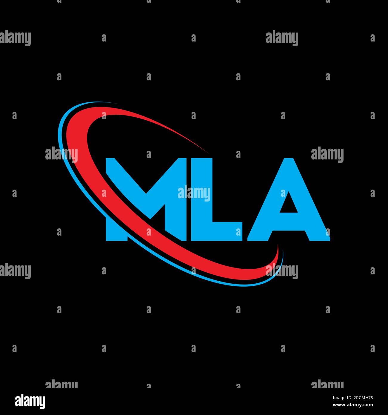 Mla Logo Mla Letter Mla Letter Logo Design Initials Mla Logo Linked With Circle And Uppercase