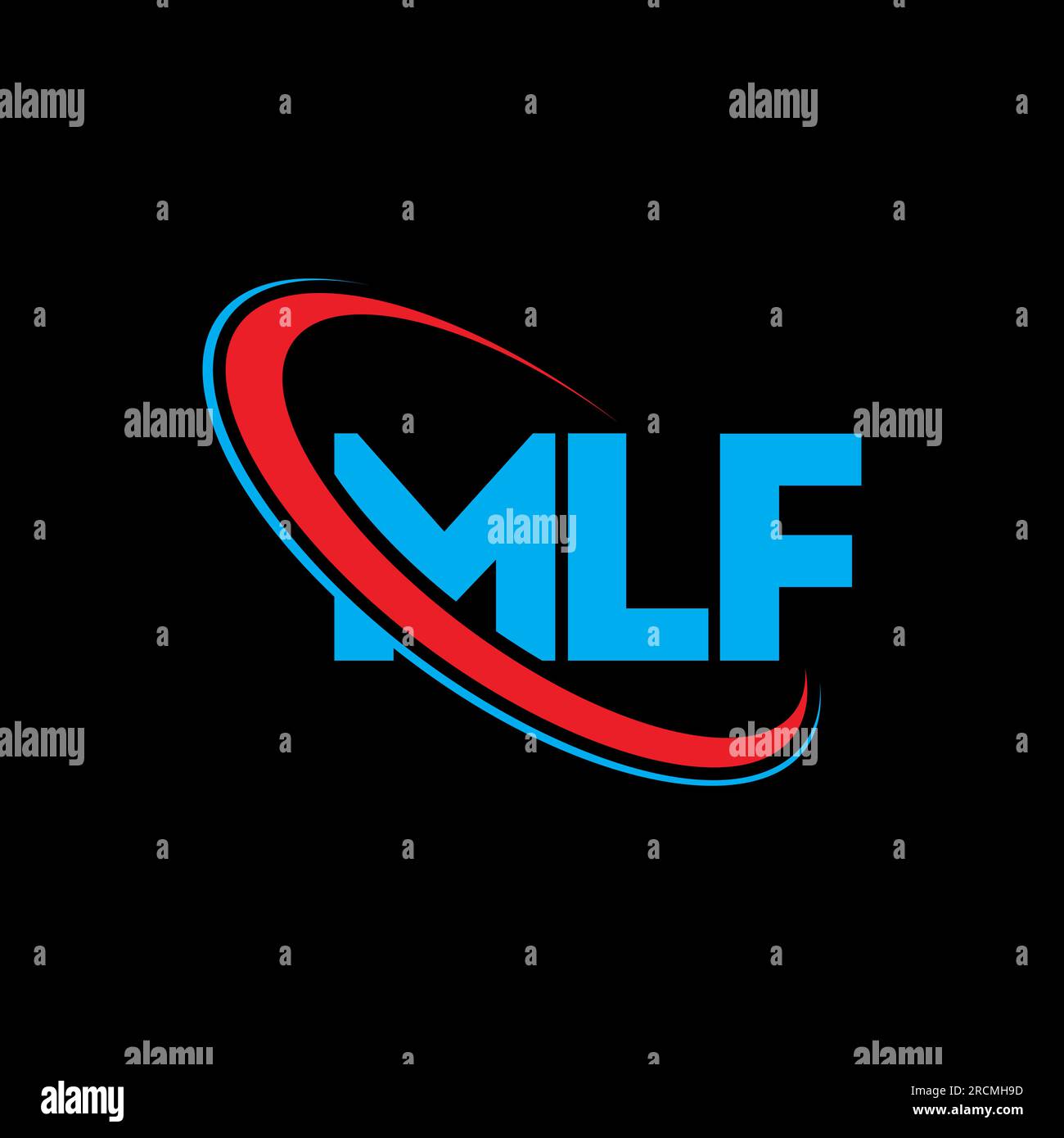MLF logo. MLF letter. MLF letter logo design. Initials MLF logo linked ...